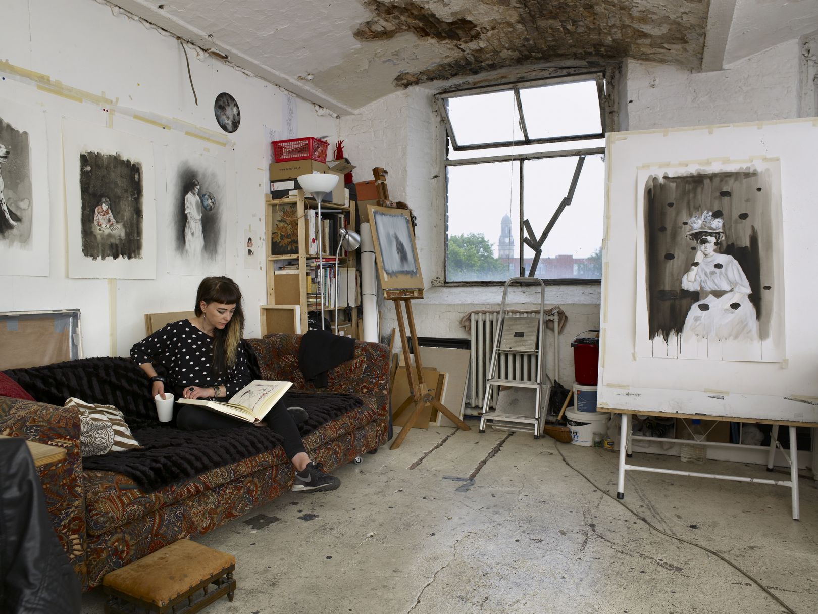 Manchester artist Rachel Goodyear takes us on a tour of her studio at ...