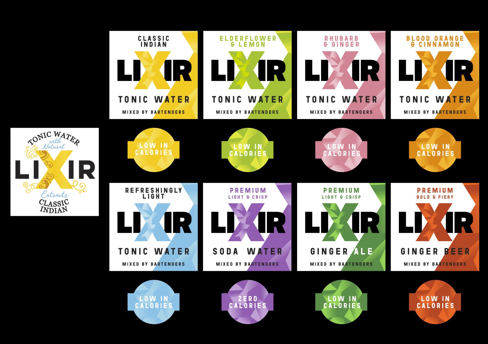 We Launch reveals its bold identity for Lixir Drinks to share its ...