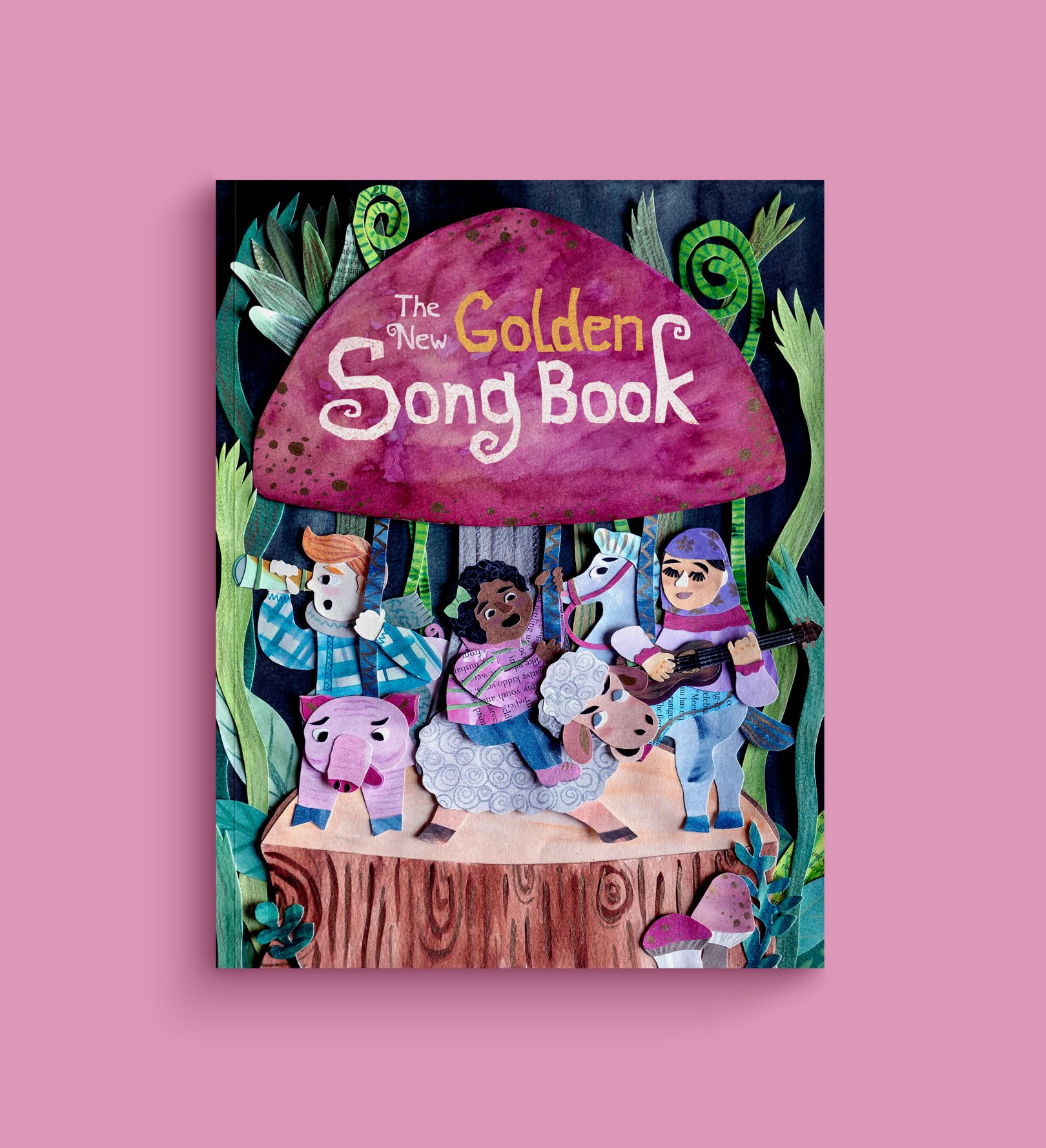 Shelley Hanmo's paper collage creations summon Asian folklore and her love of music | Creative Boom