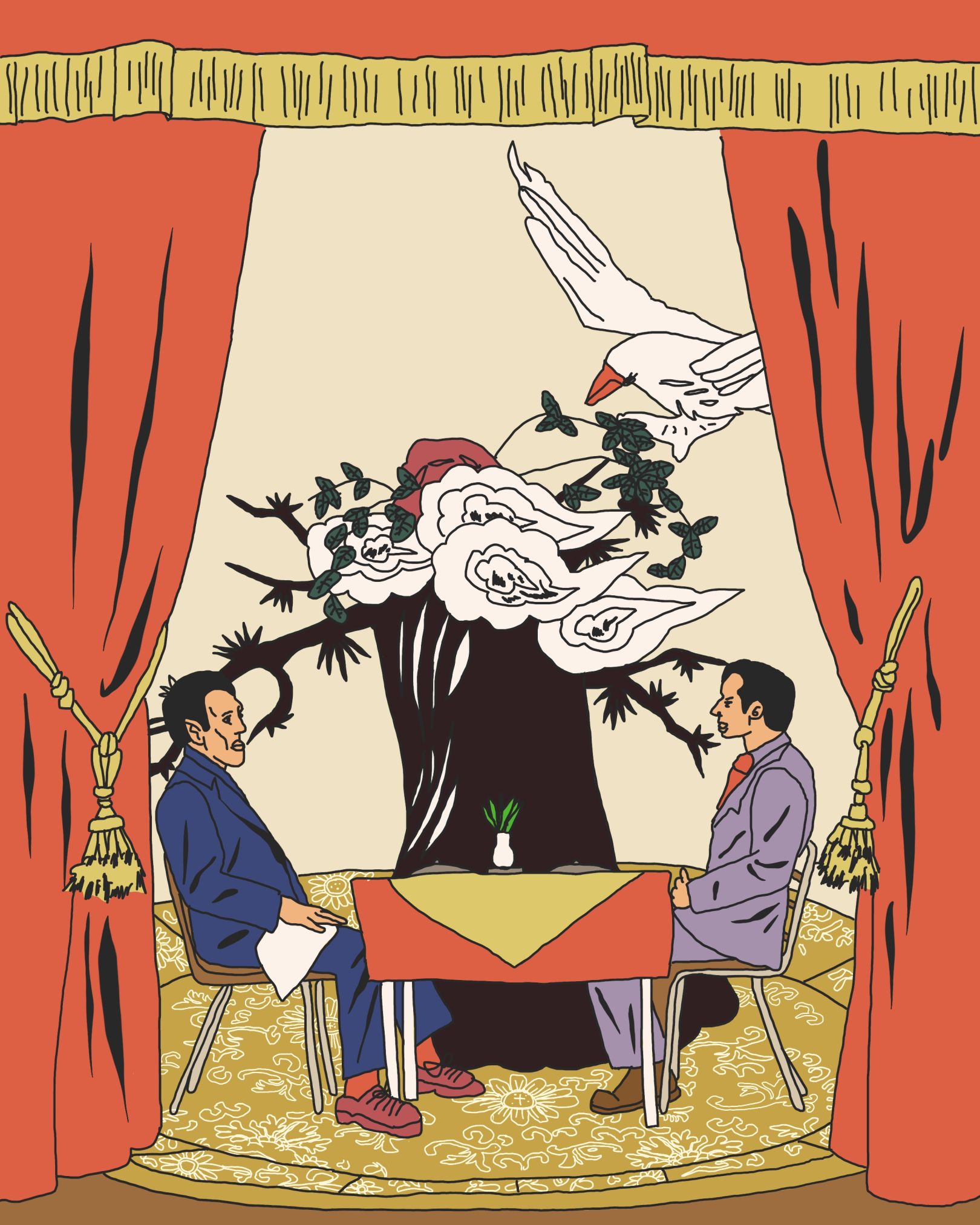 Morain An's whimsical illustrations are a celebration of hand-drawn ...