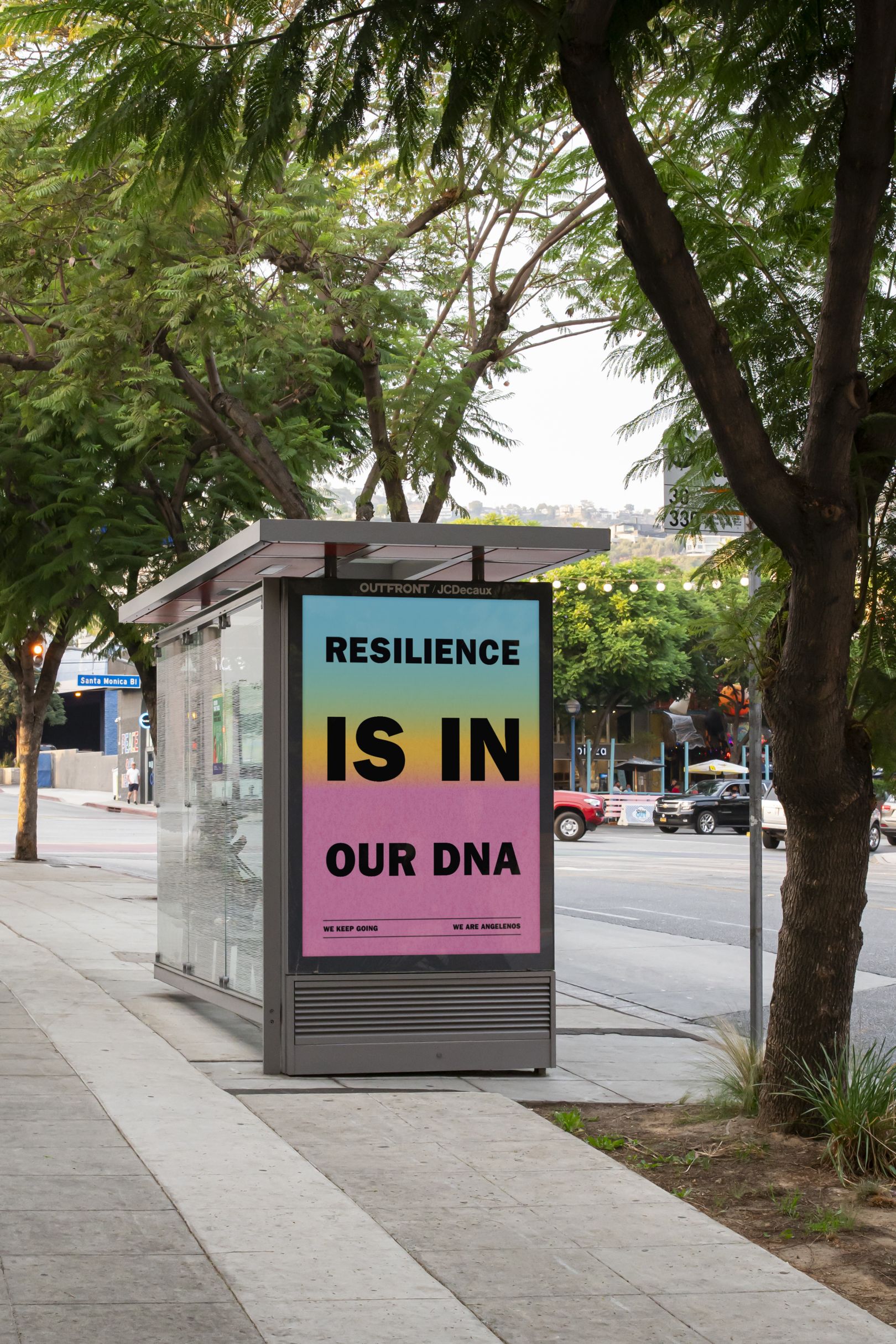 An uplifting campaign in US cities featuring 150 positive slogans urges ...