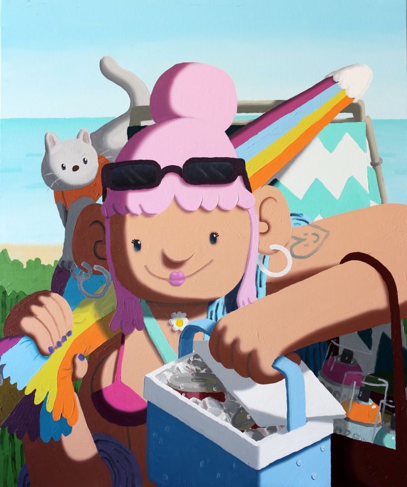 Imon Boy collapses the boundaries between graffiti and fine art in new solo exhibition ...