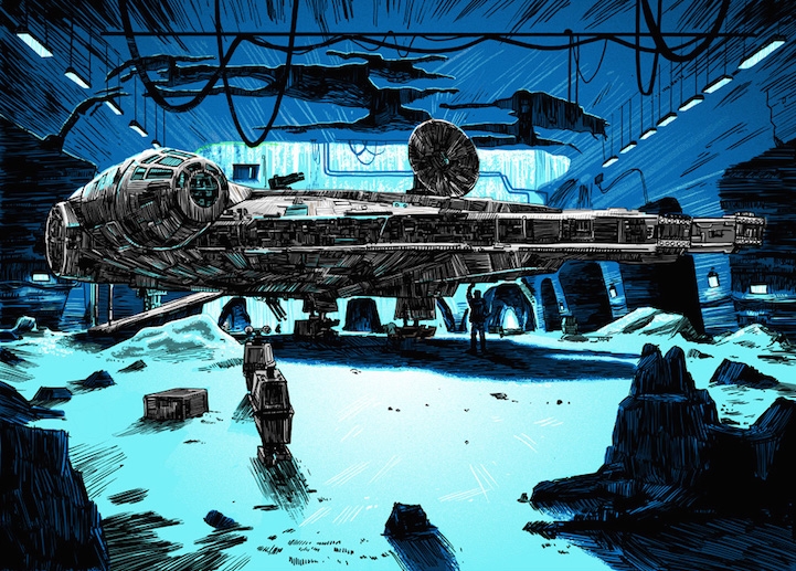 Illustrator pays stunning tribute to famous locations from our ...