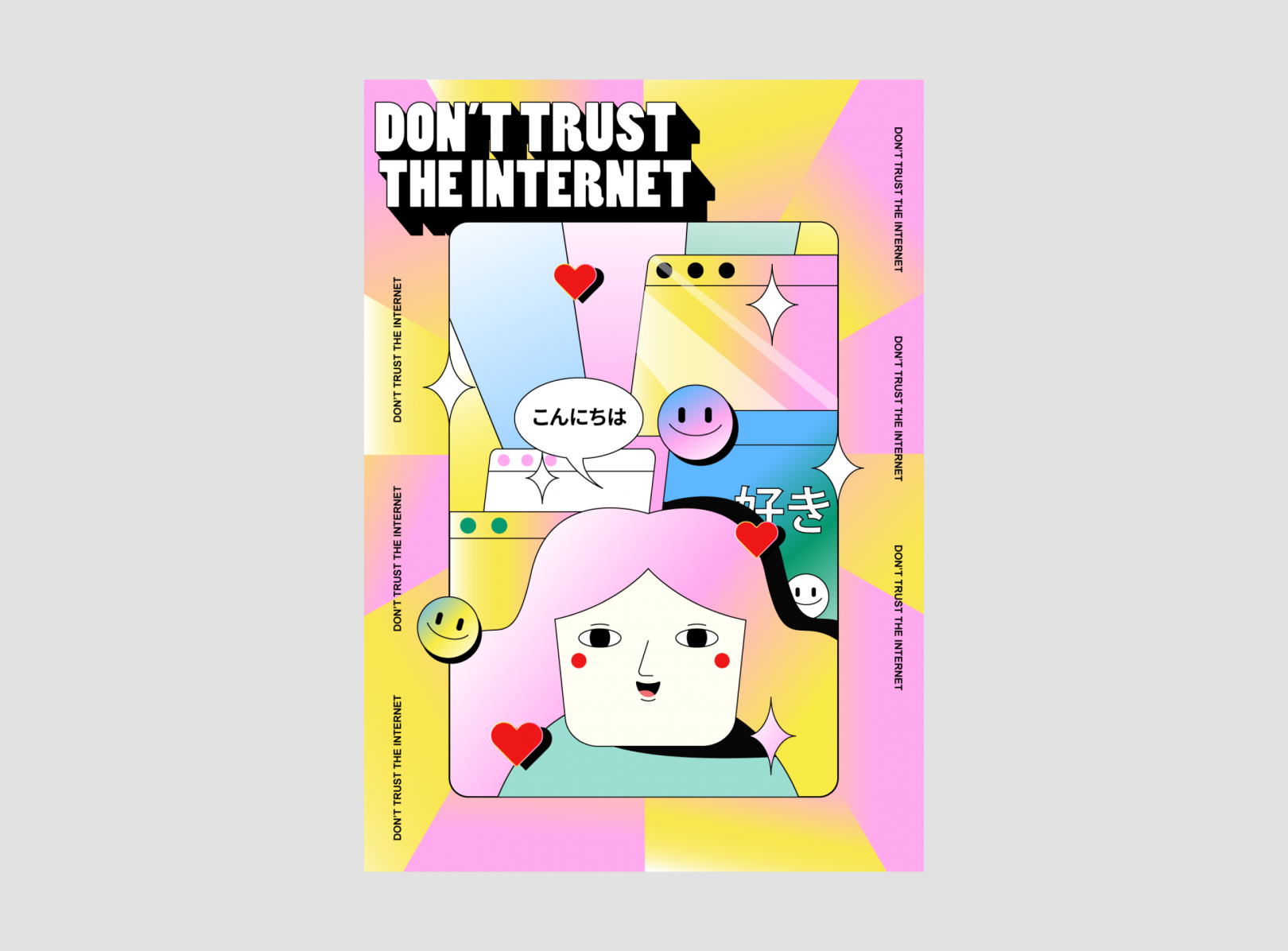 Don't Trust The Internet: Duy Nguyen's poster series reminds us of the ...