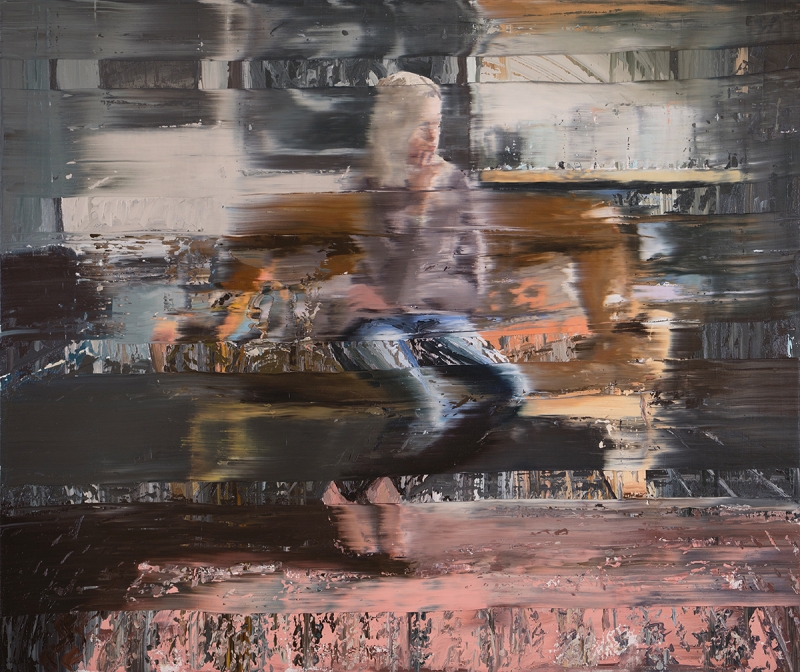 Fragmented Identity: Andy Denzler's blurred and frenzied artworks of ...