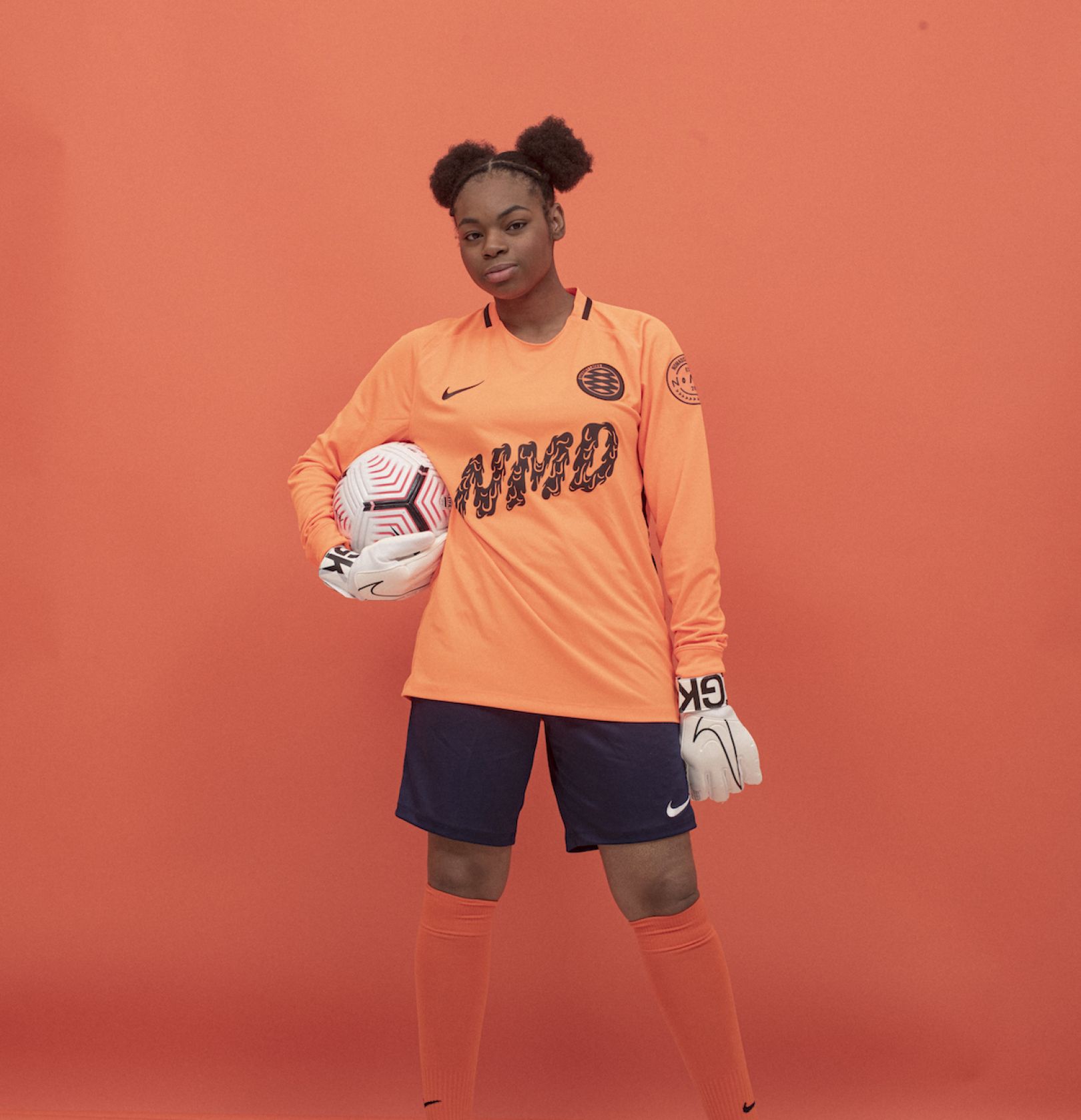 East London women's community football club Hackney Laces unveils new kit designs with attitude ...