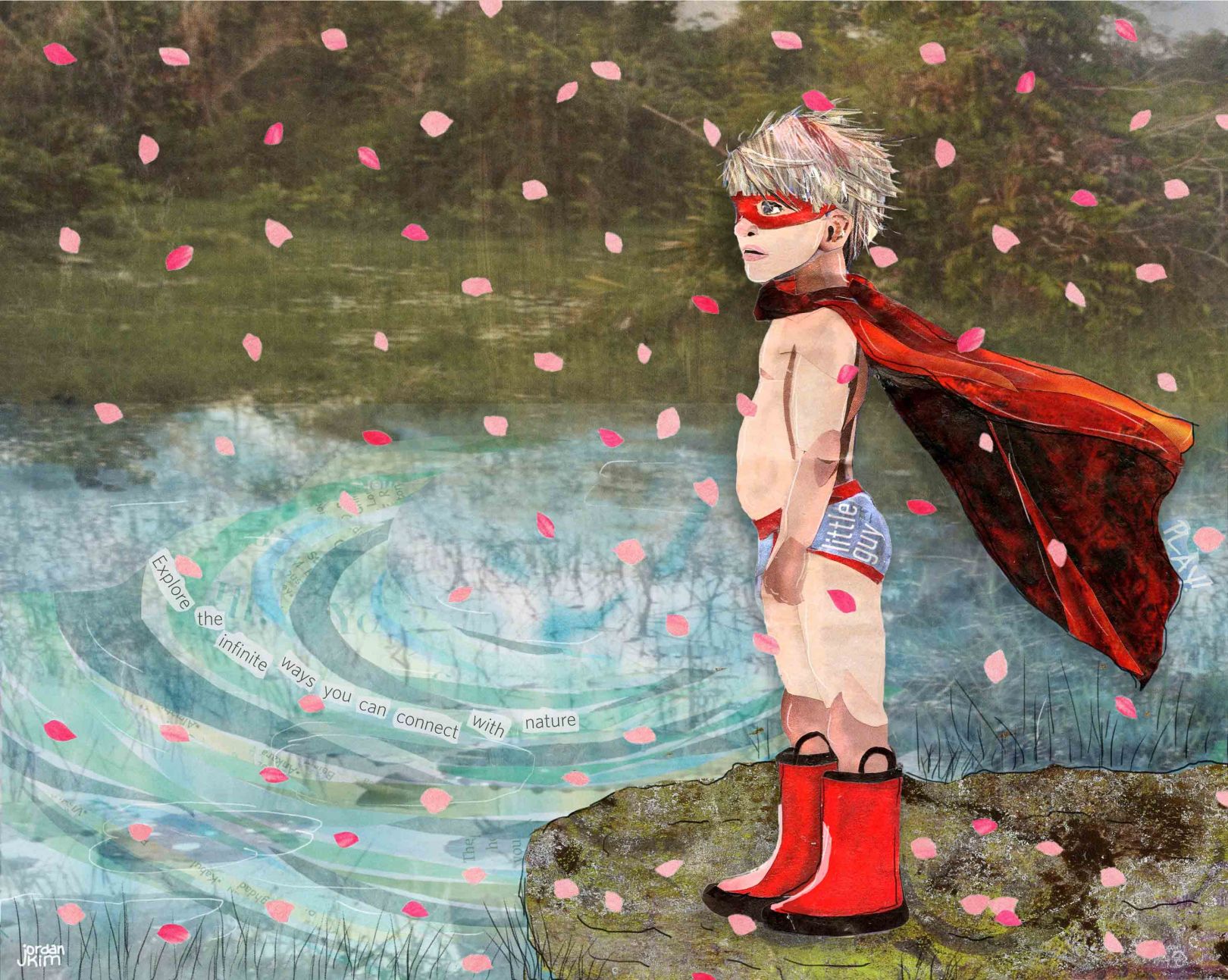 Jordan Kim's wholesome paper collages made out of junk mail and ...