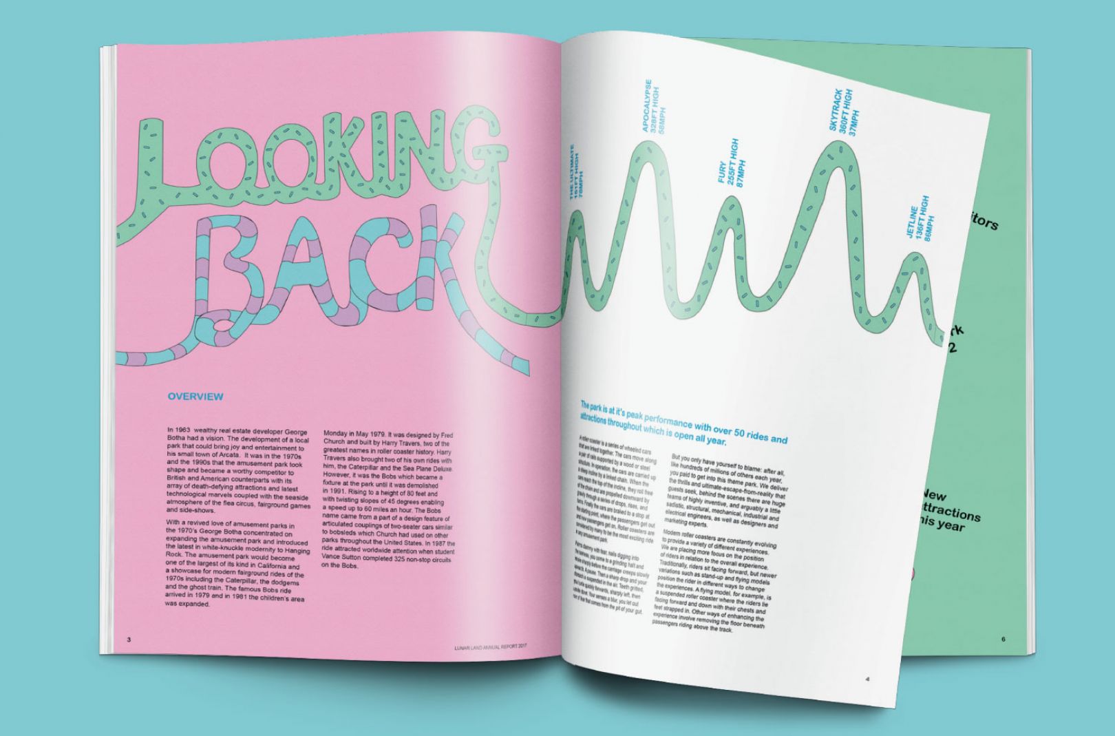 18 'non-boring' corporate reports designed by graphic design students ...