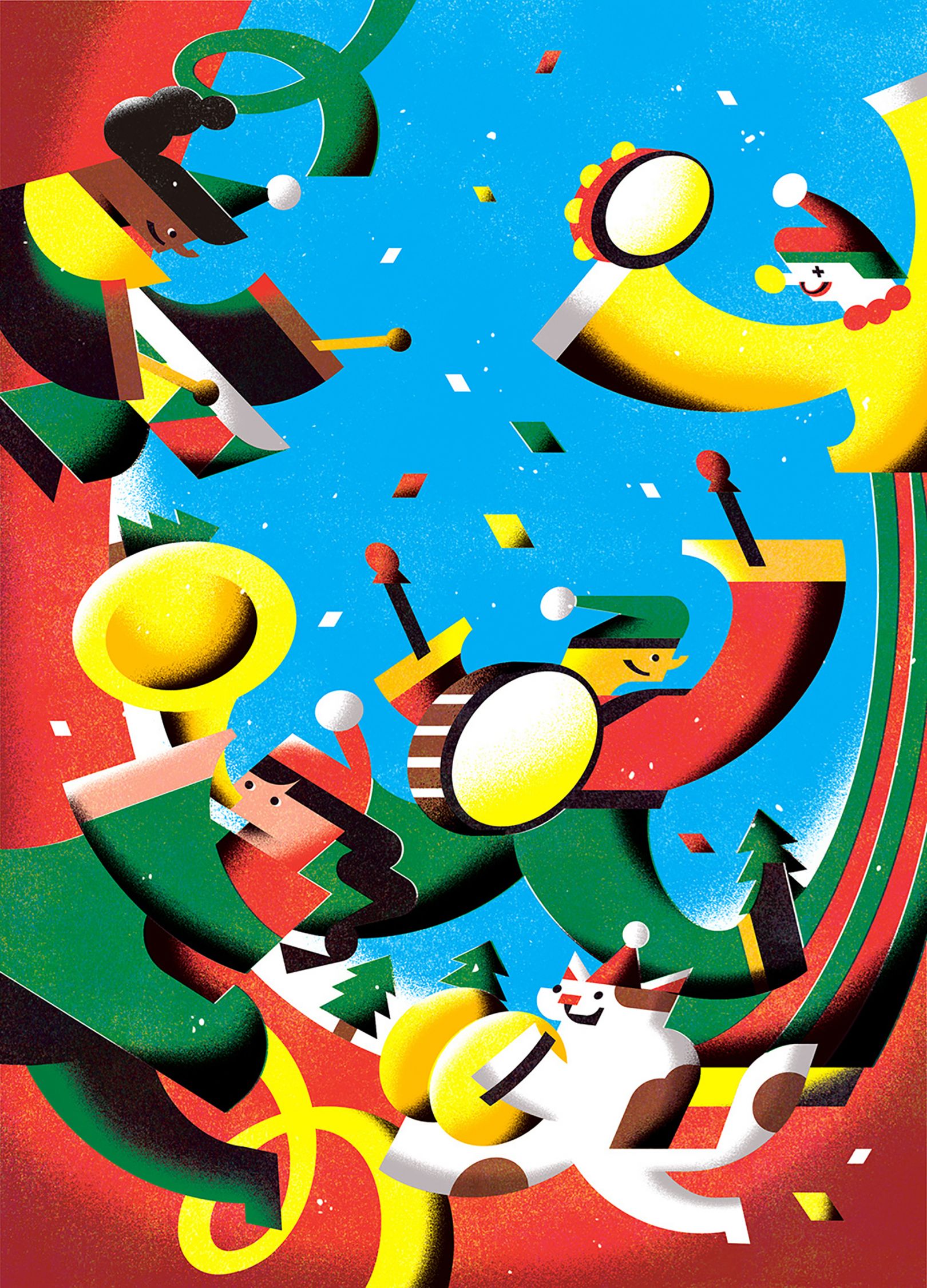 Illustrations by An Chen draw inspiration from old matchboxes and ...