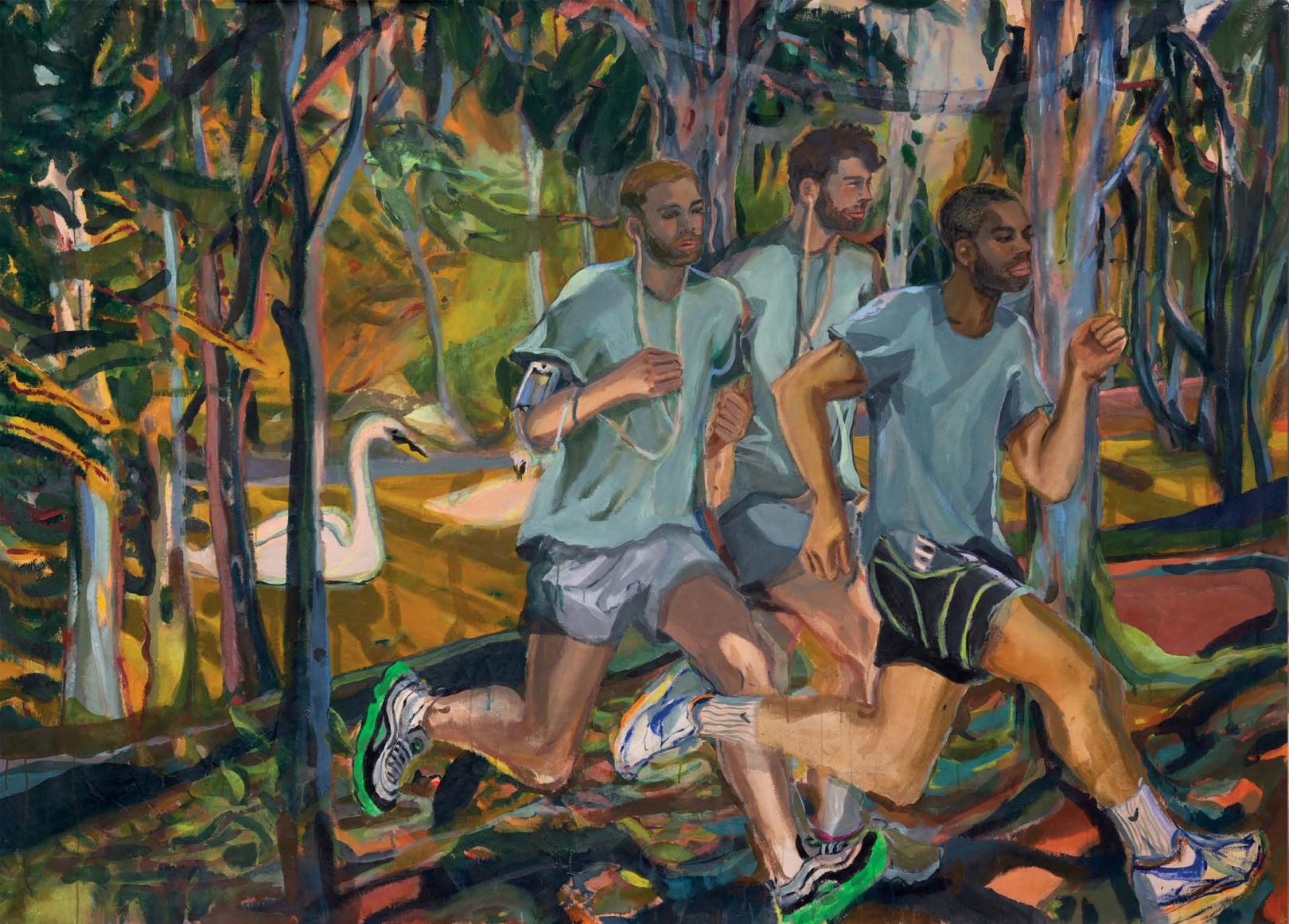 Rebecca Harper's Chameleon paintings explore identity and displacement ...