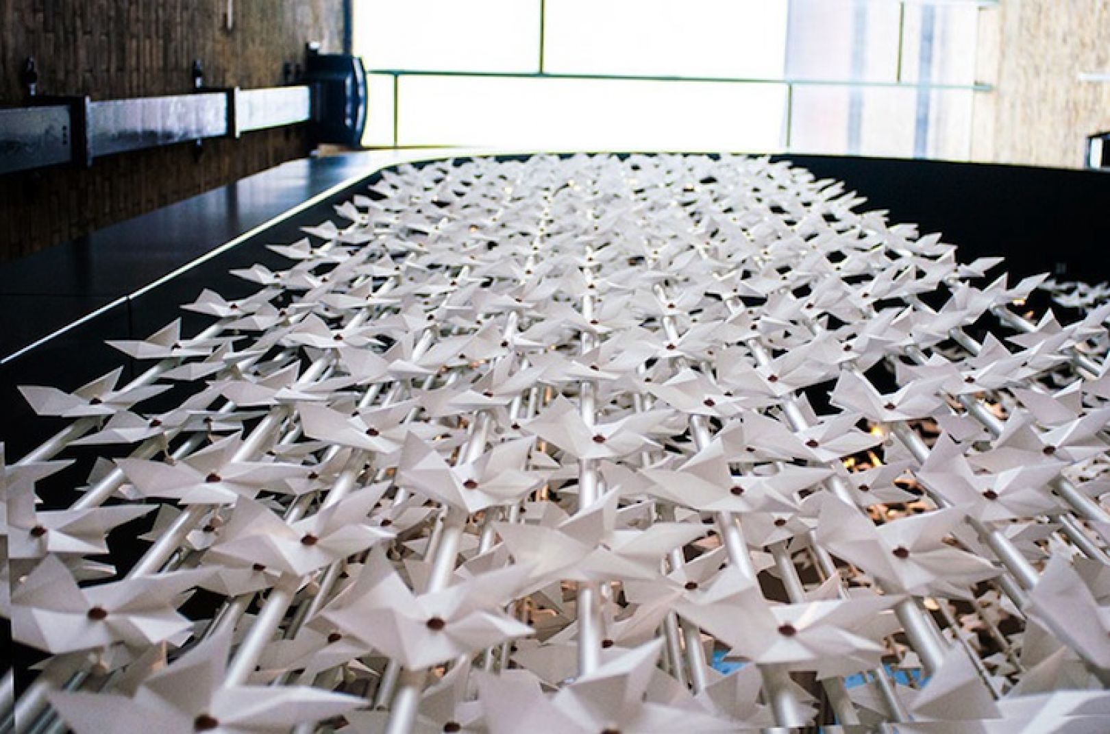 The Wind Portal blows up 5,000 windmills at London Design Festival ...