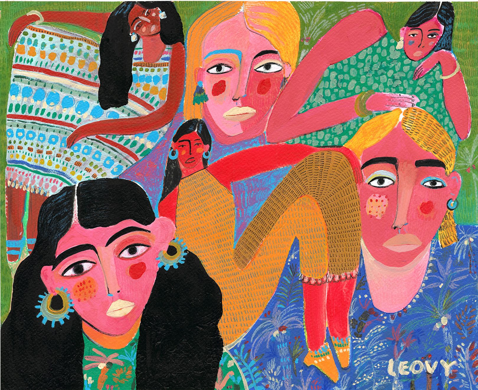 Rich and colourful Mexican inspired paintings that disrupt beauty ...