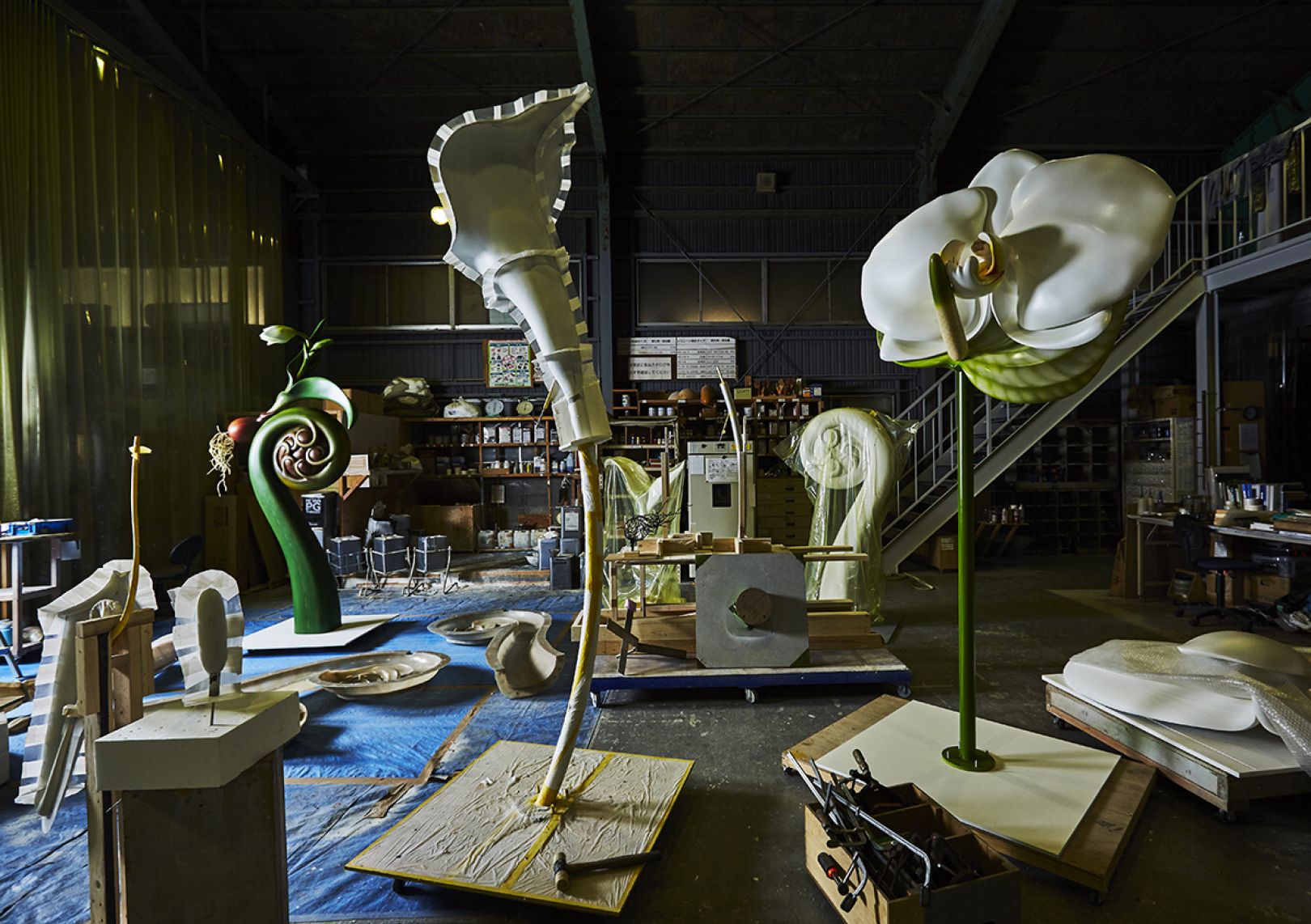 Rockstar turned artist Azuma Makoto and his giant botanical hybrid ...