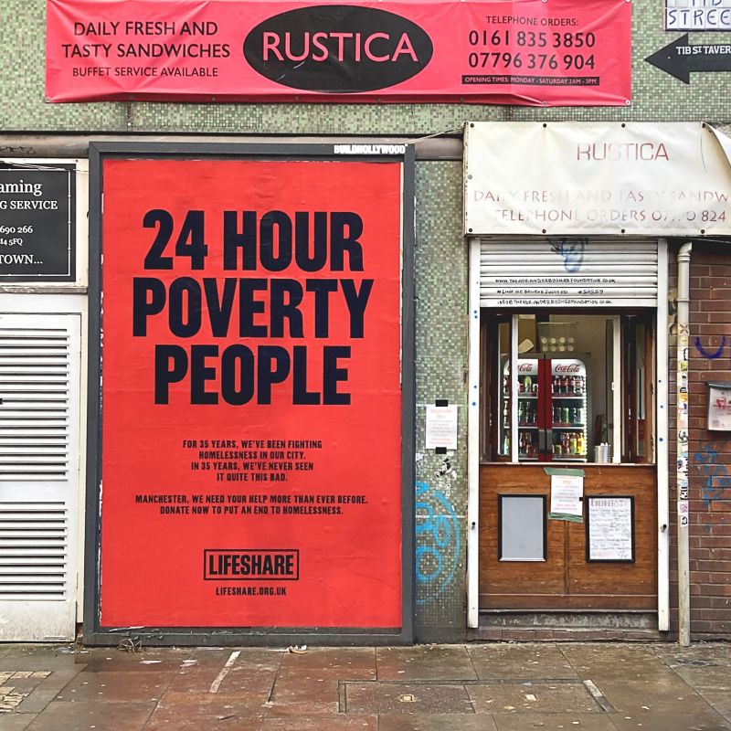 Mikesian turns Manchester pride upside down in its 'brutal' billboard ...
