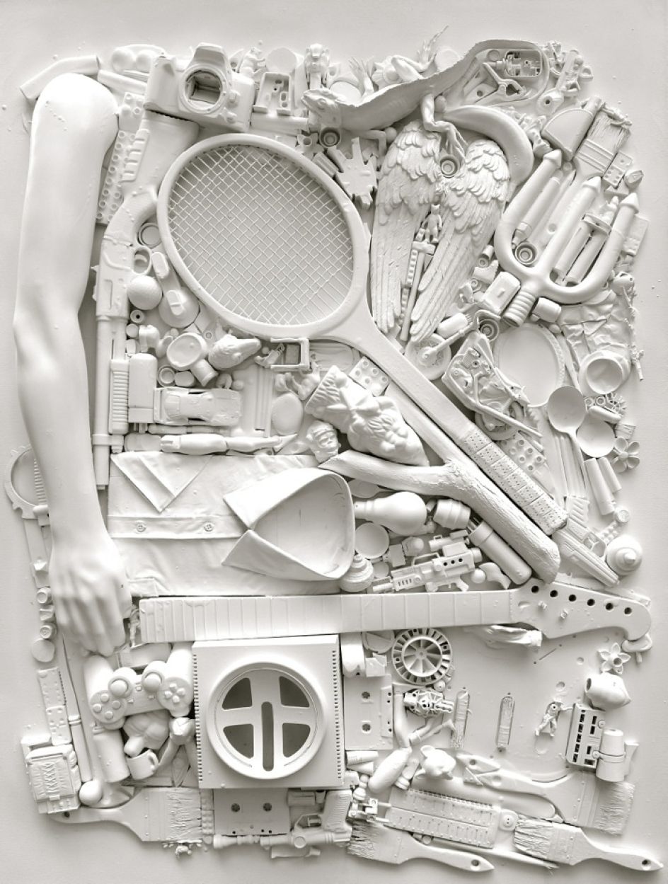 Mad Hatter: Finn Stone's unique artworks made from everyday objects ...