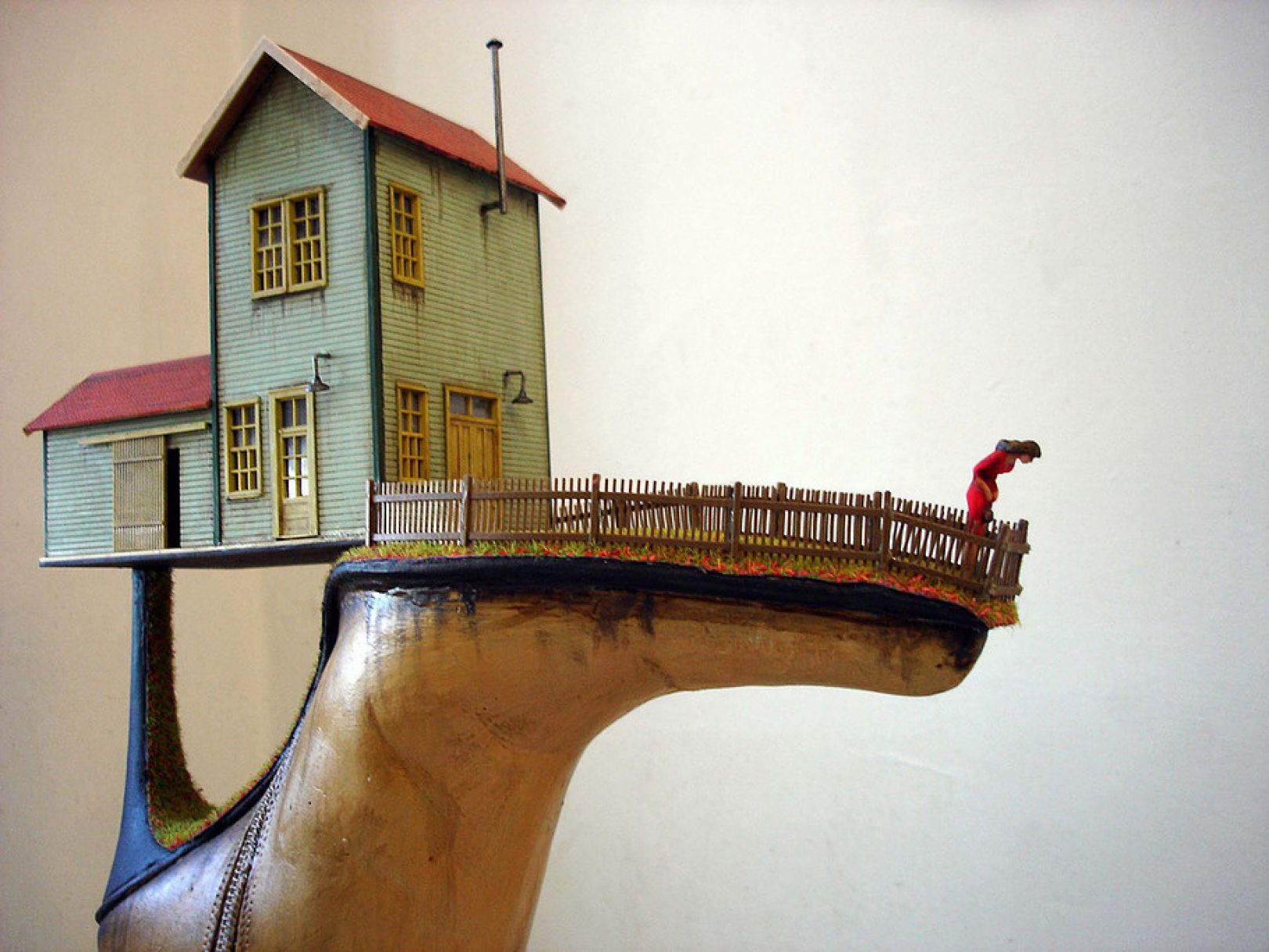 Storytelling Shoes: Artist transforms shoes into sculptures that tell a ...