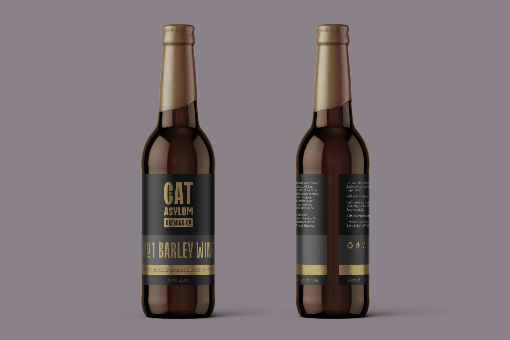 Make Future's clever identity and packaging for The Cat Asylum ...