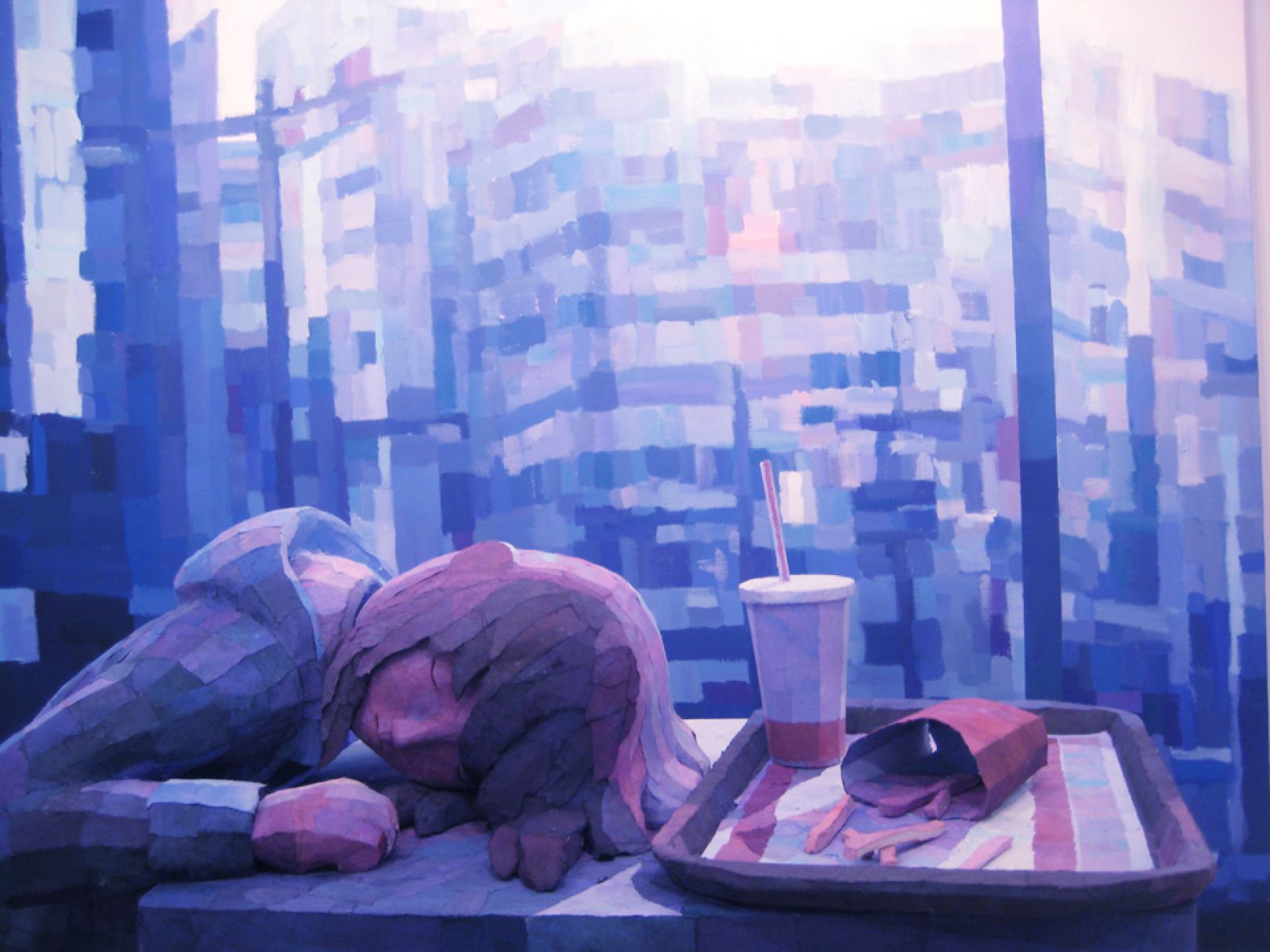 Artist Shintaro Ohata blends sculptures and paintings to create 3D ...