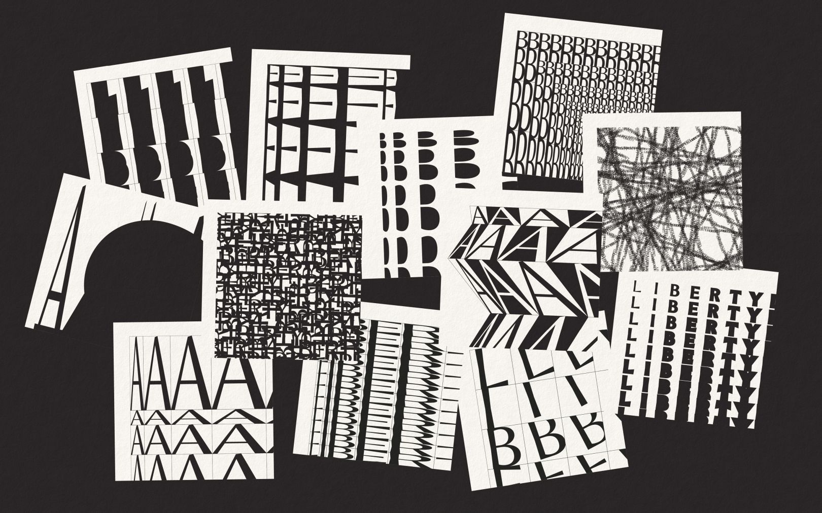 Liberty Letters: Pentagram-inspired capsule collection turns fonts into ...