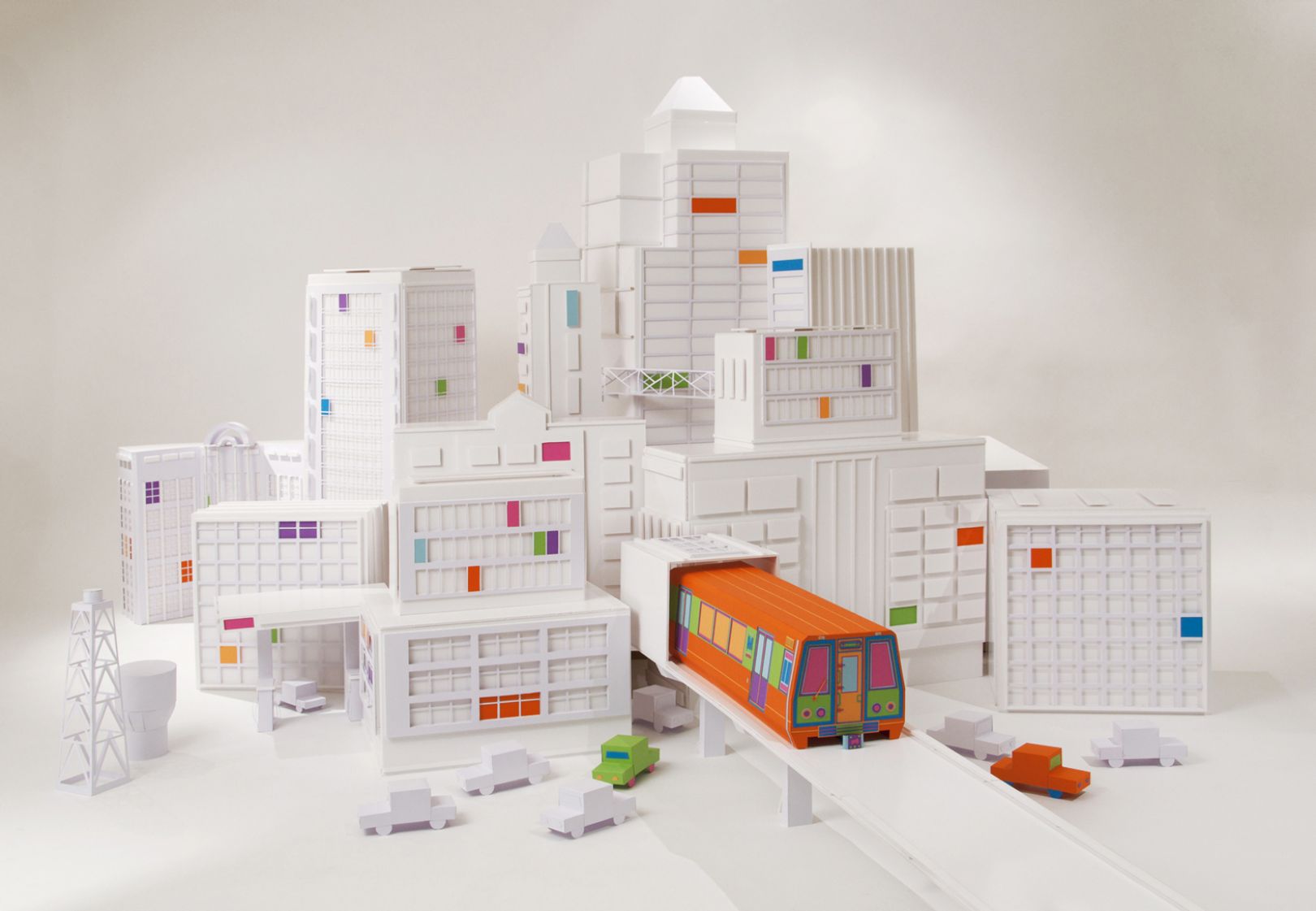 Handcrafted paper installations that burst with colour and insanely ...