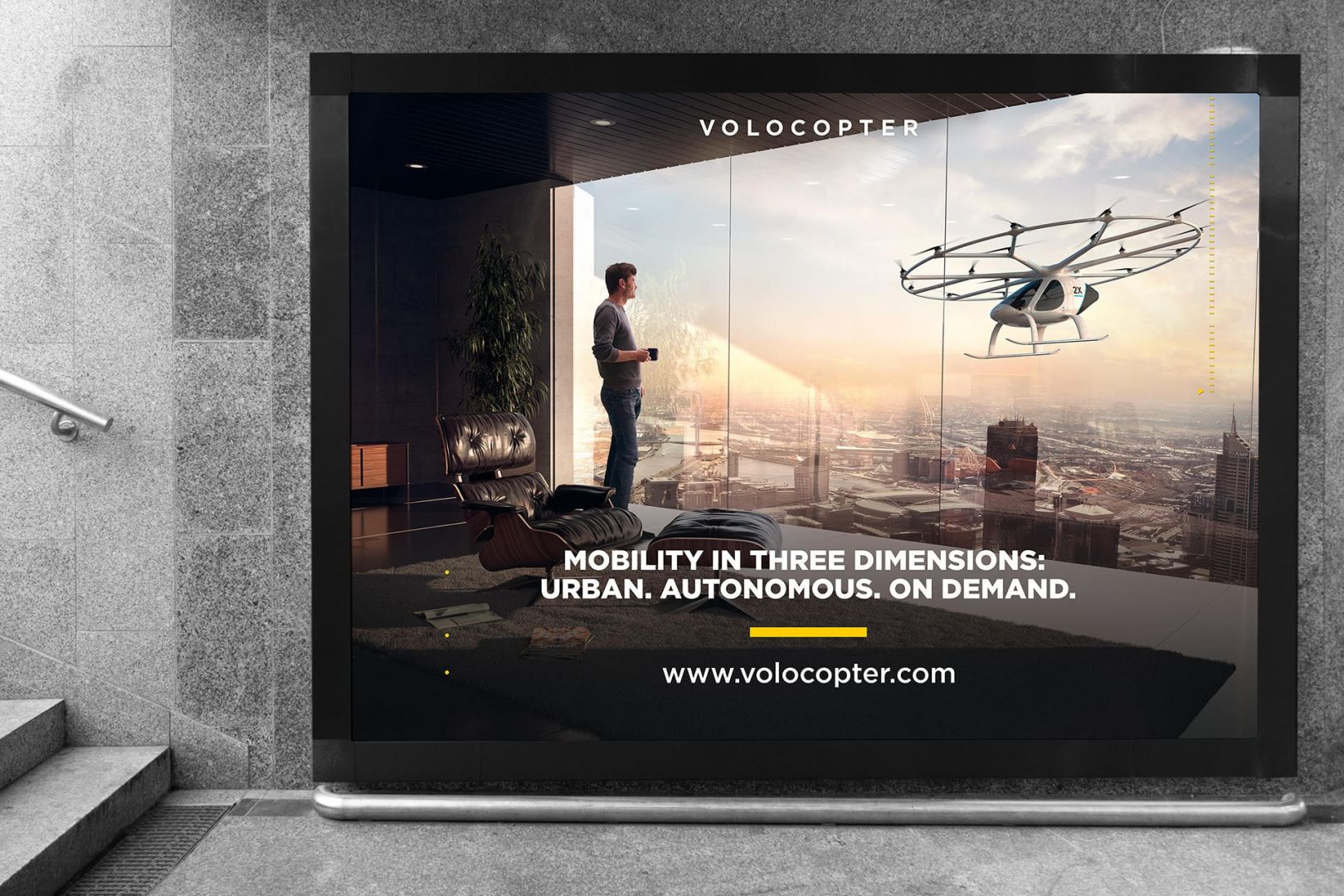 The Foreign Office creates identity for Volocopter, the world's first ...