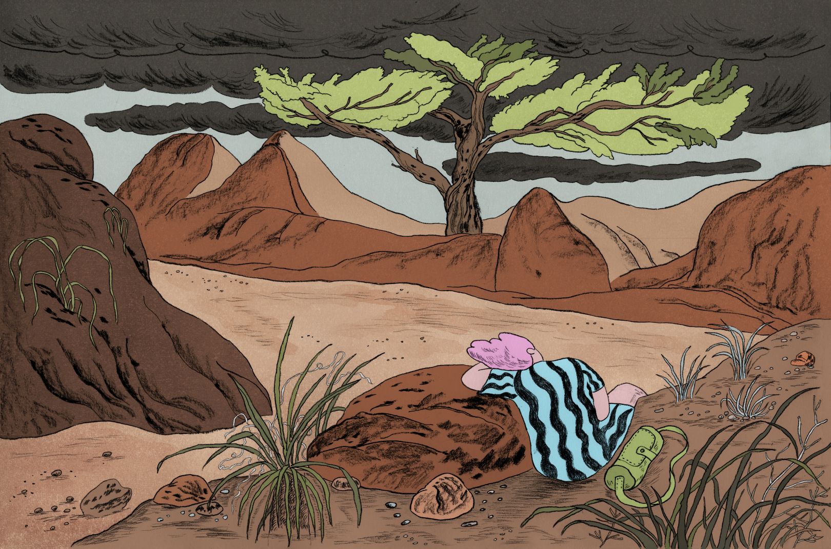 Tea For Three: Illustrator Junjun Chen invites you to look at fear from ...