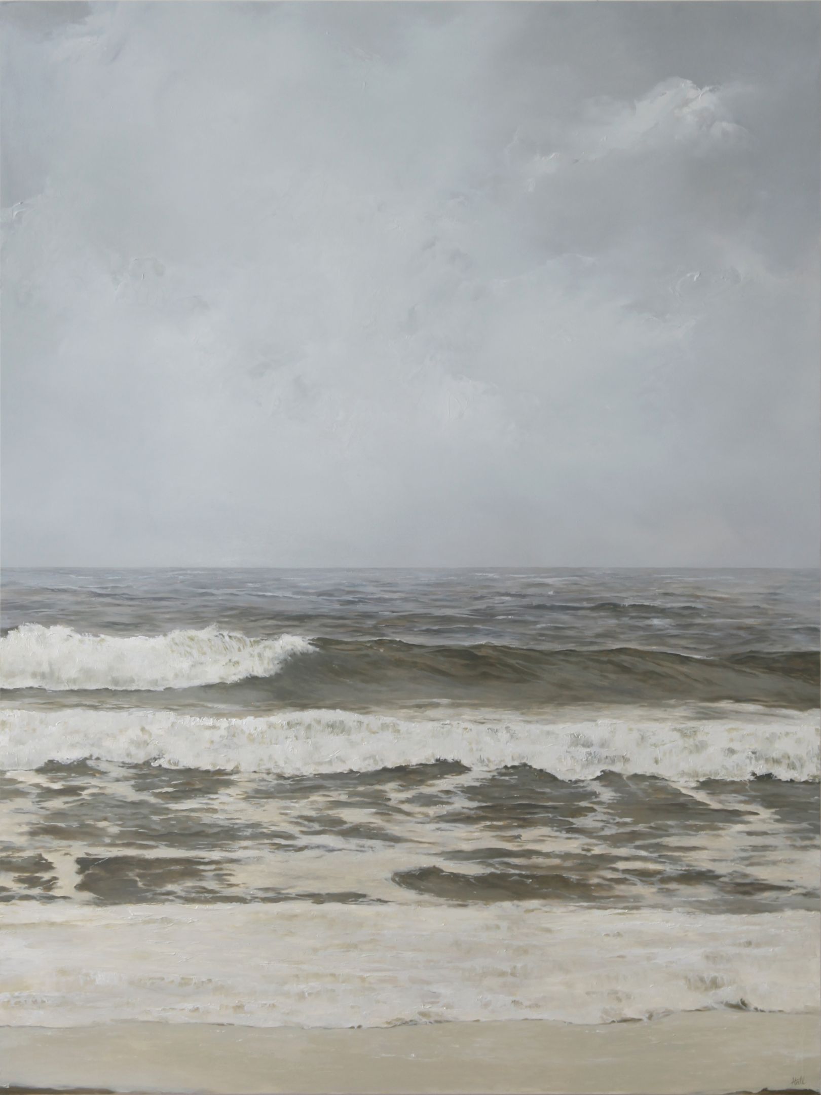 Upon Shoulders: Adam Hall's paintings that show the world from a higher ...