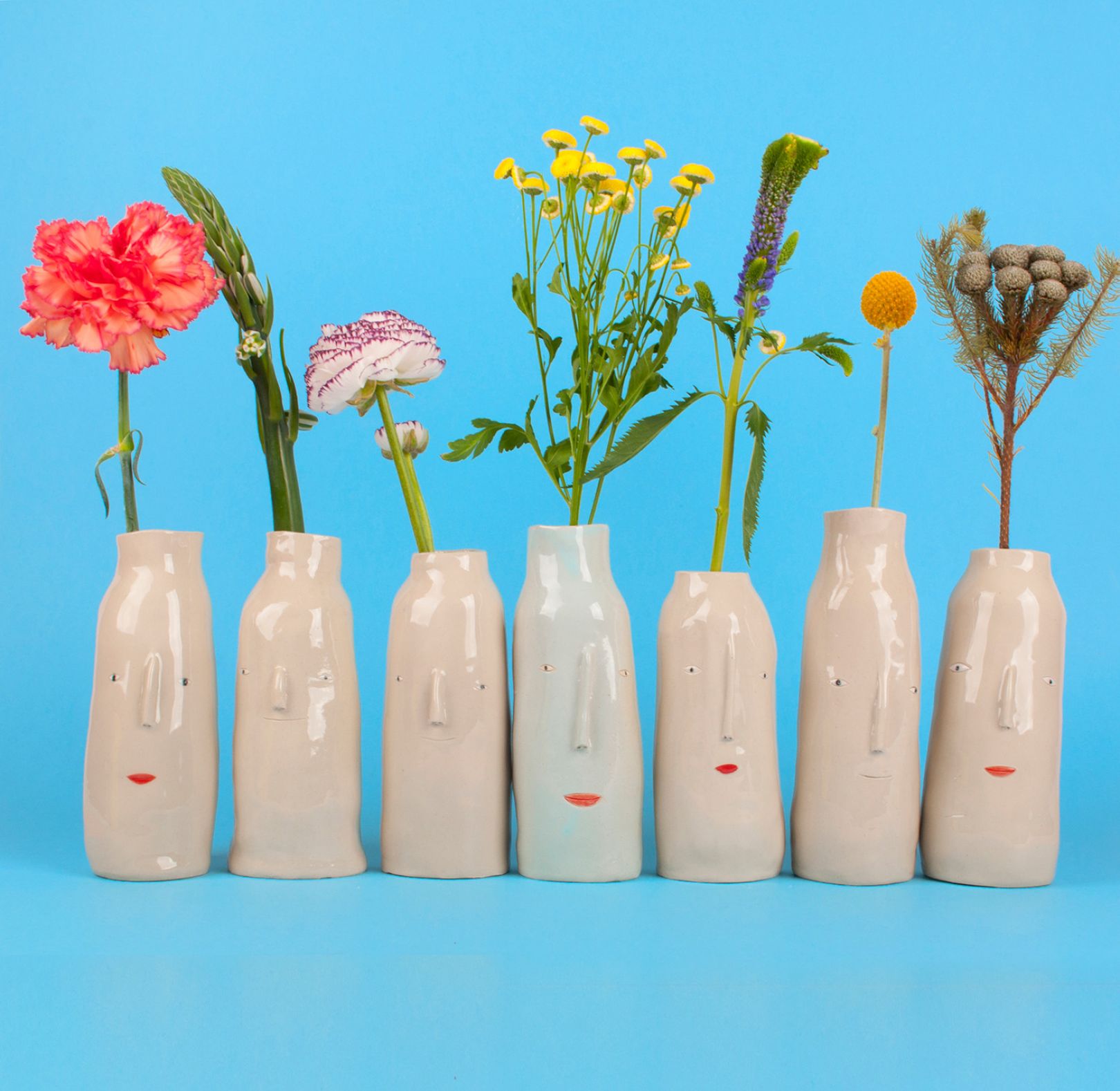 Potheads: Fun and quirky ceramic planters by Rotterdam illustrator ...
