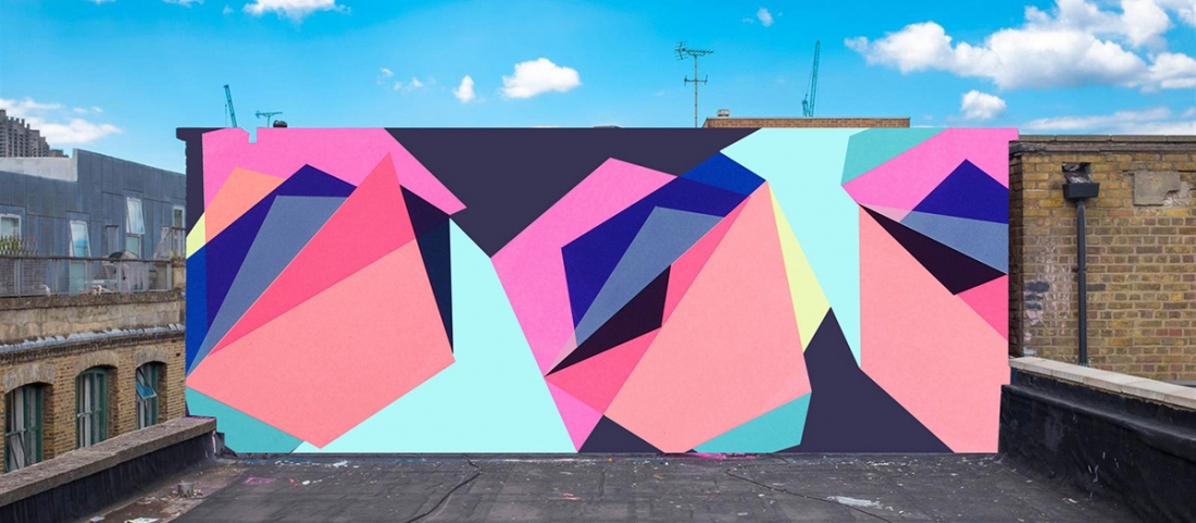 Luminous: Frea Buckler's screen printed explosion of colourful ...