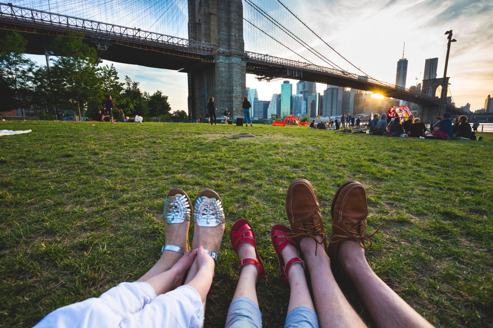 Feet First: Photographer documents his family's travels by showing only ...