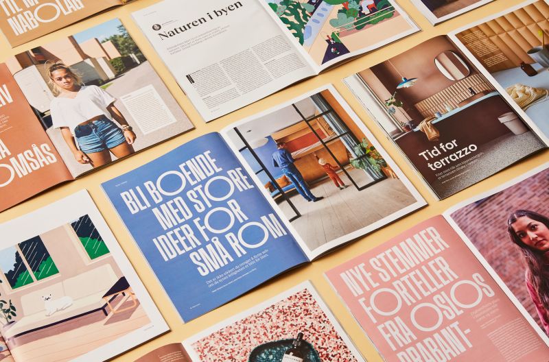 Bielke&Yang's redesign of one of Norway's biggest magazines aims to ...