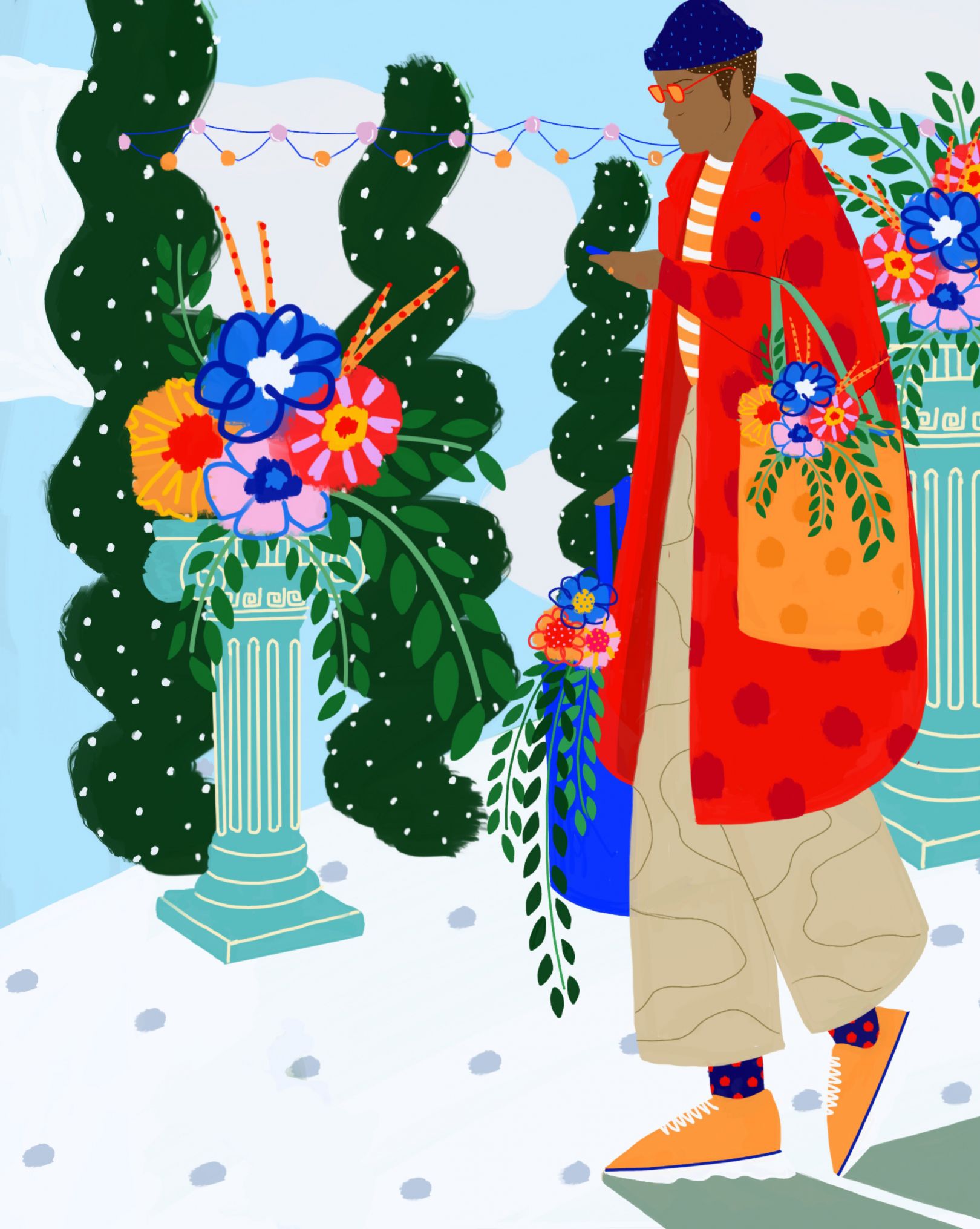 Designer Kelly Anna's bold and confident figurative works with ...