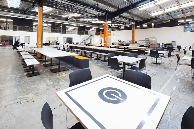 The Campus at The Sharp Project in Manchester looks like an airport ...