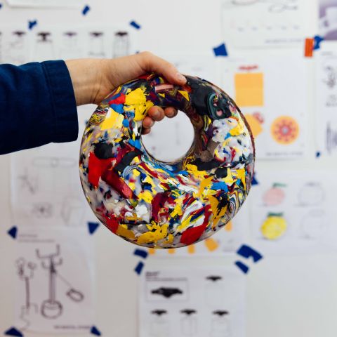 Map Works: Artist uses recycled maps to create striking ocean scenes ...