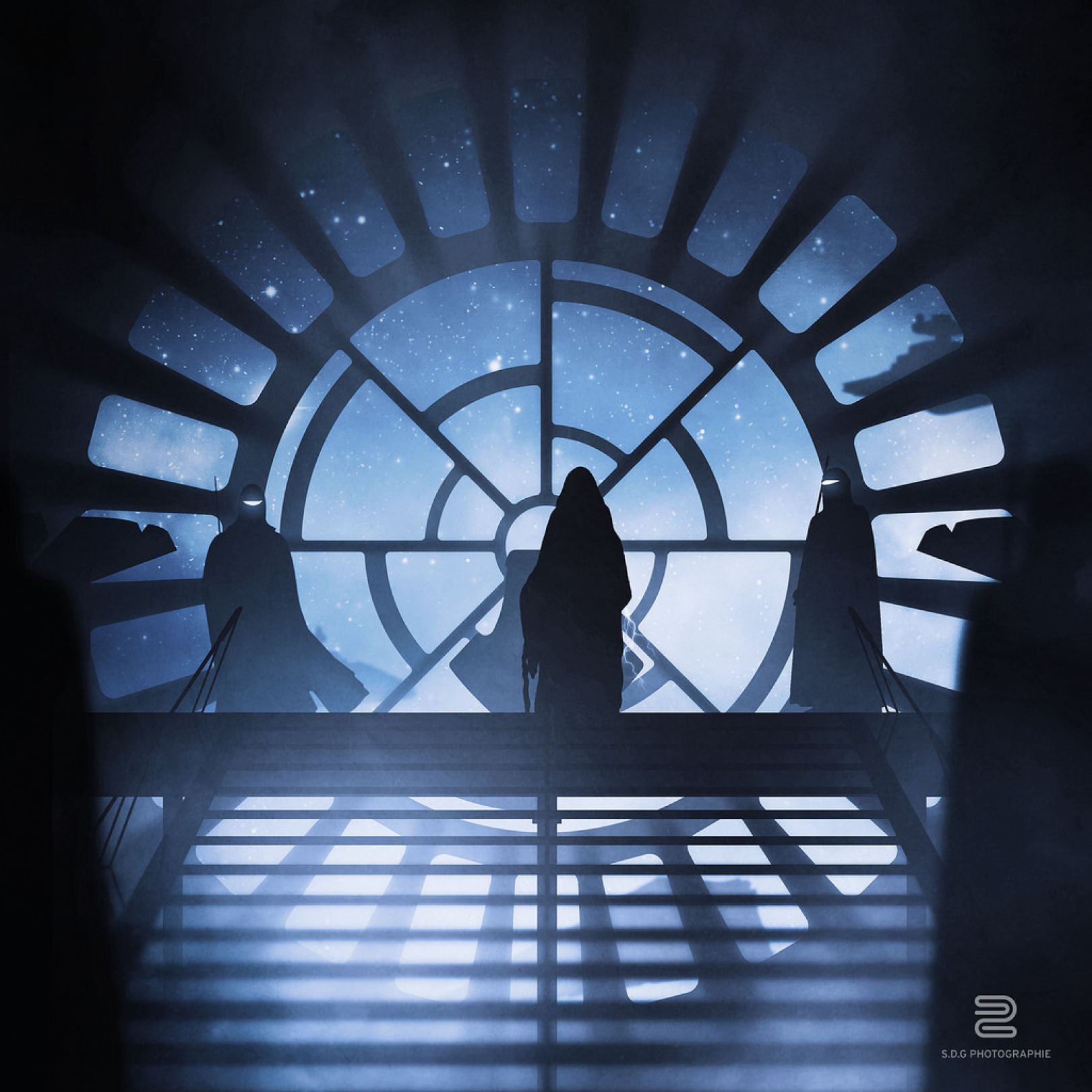 Photographer creates realistic silhouettes of Star Wars characters ...