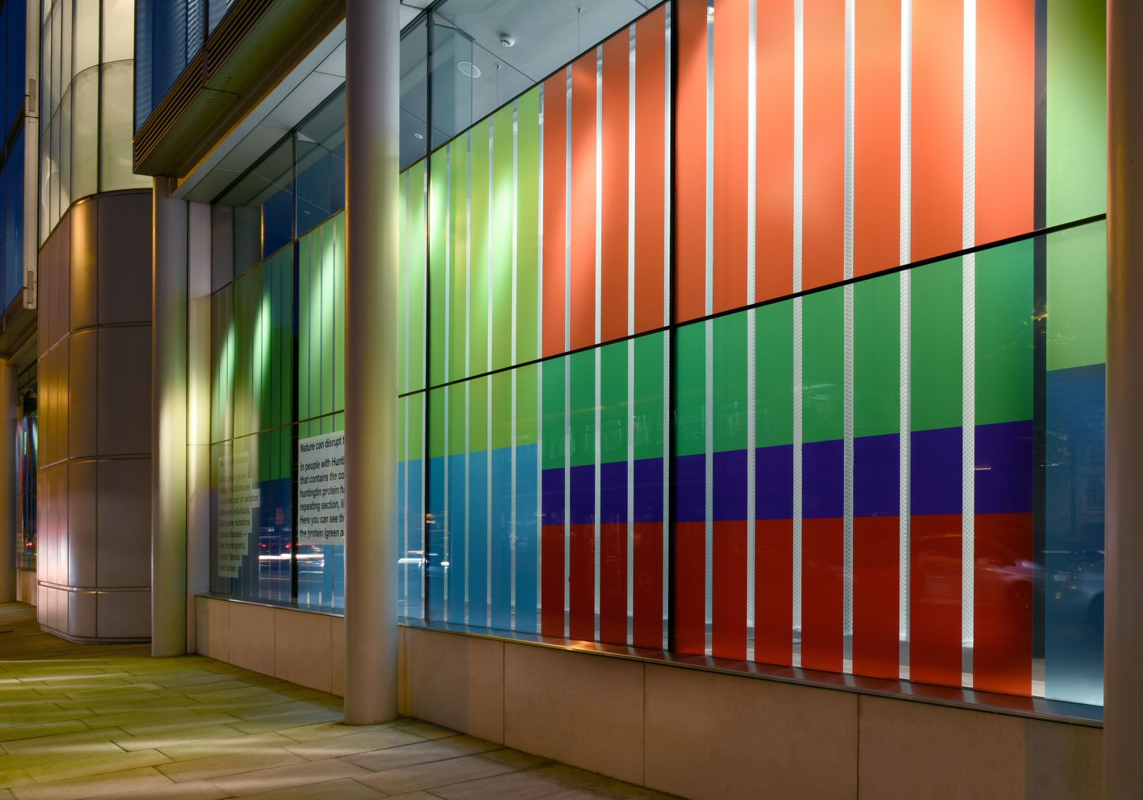 Pentagram’s vibrant new window installation that demystifies genomics ...