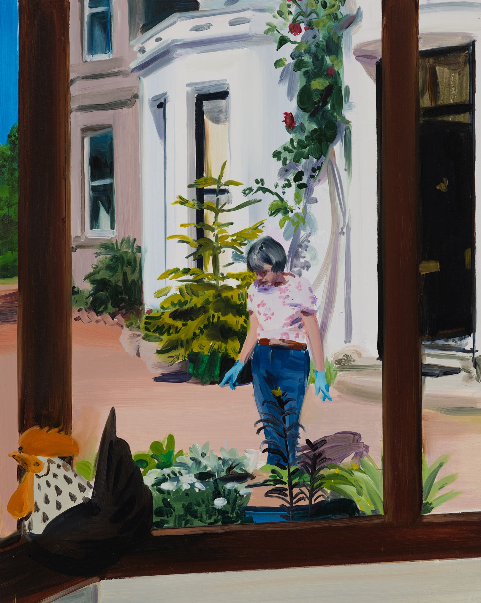 Striking paintings by Caroline Walker of her mother cooking, cleaning ...