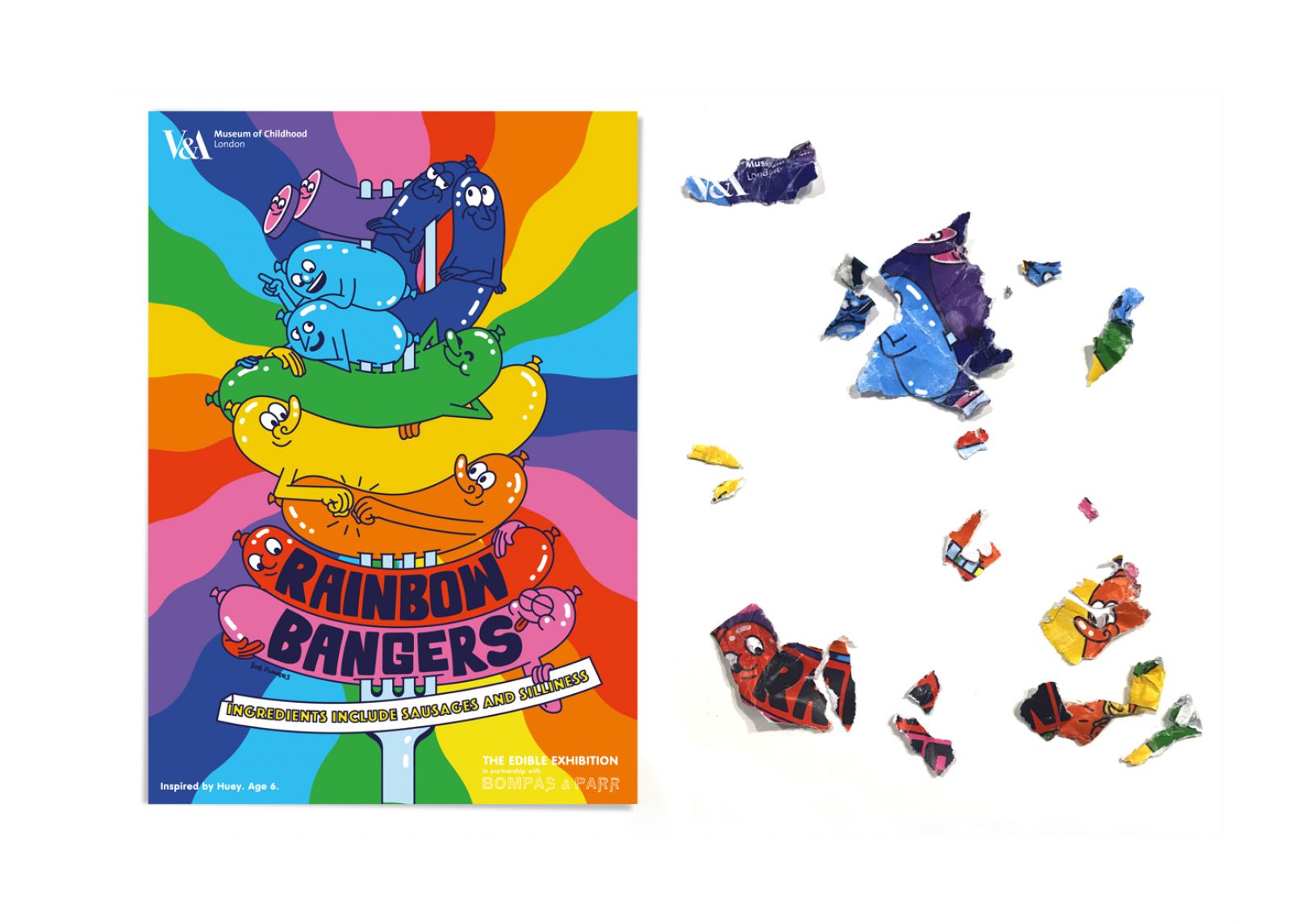 World's first edible exhibition with posters good enough to eat by Rob ...