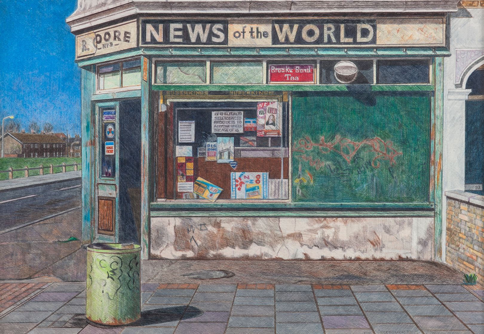 Doreen Fletcher's atmospheric paintings of London's East End reveal ...