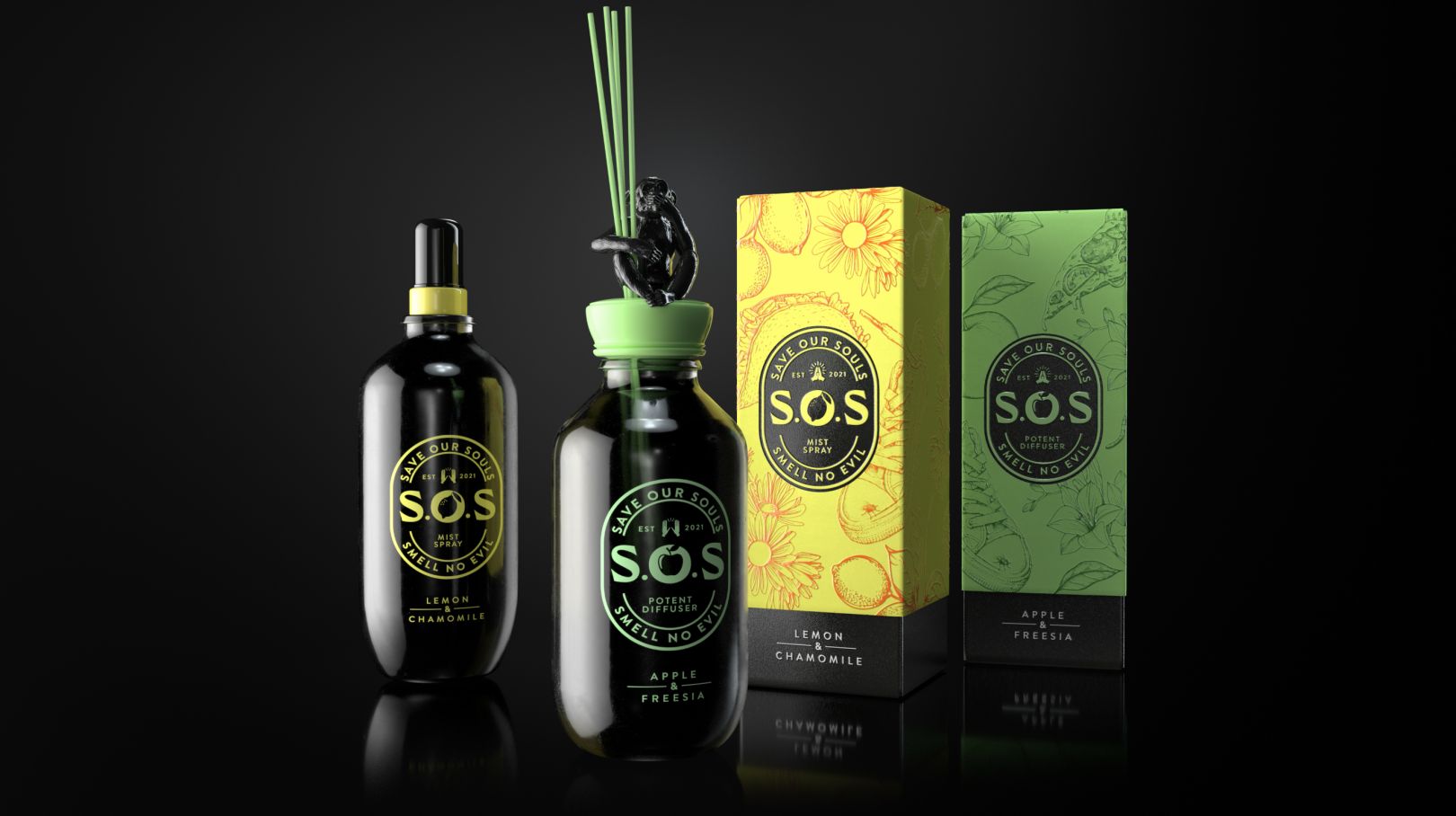 'Smell No Evil' this Halloween with an S.O.S home fragrance concept by ...