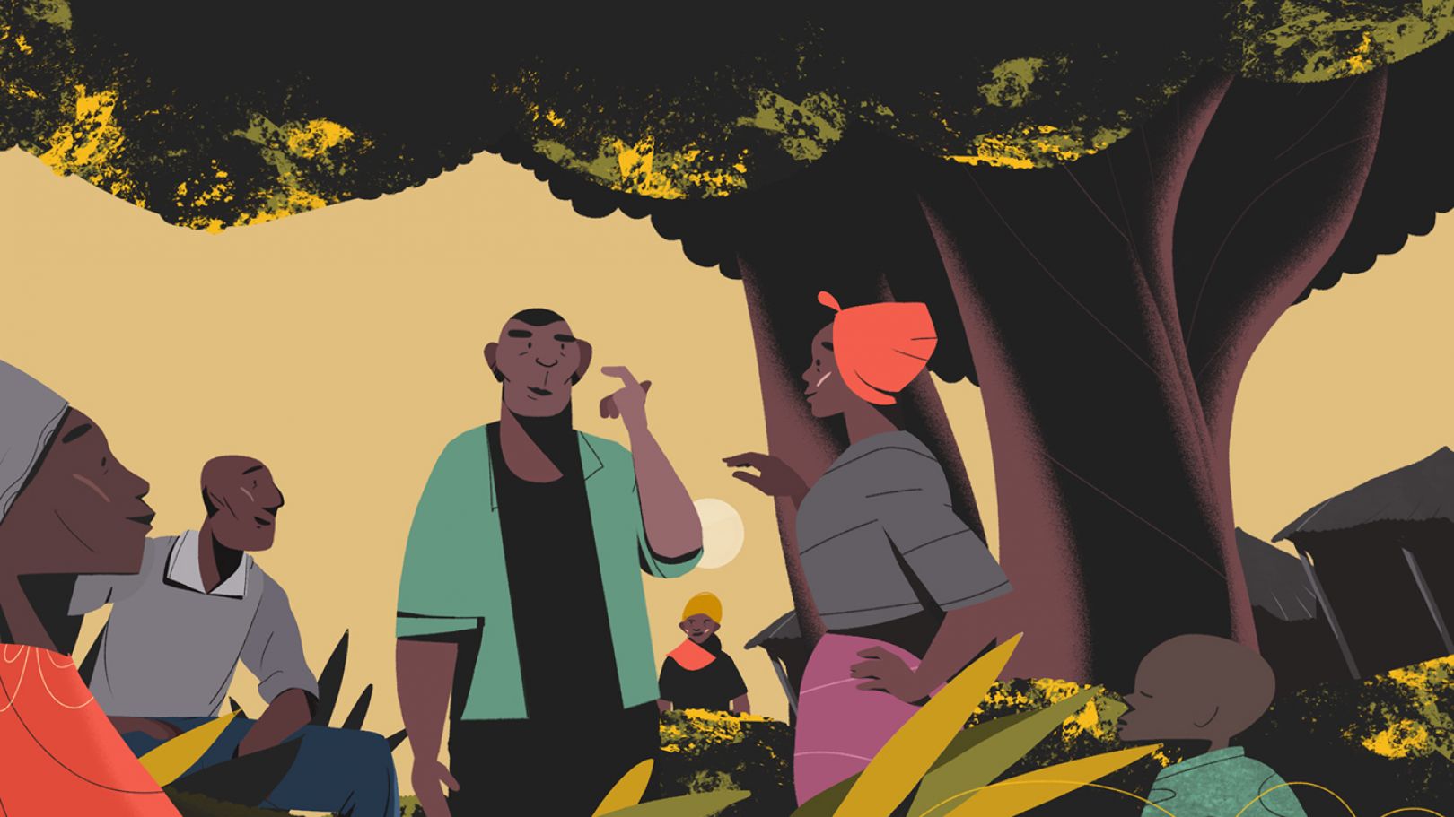 Illustration series campaigns for women’s rights to land and resources ...