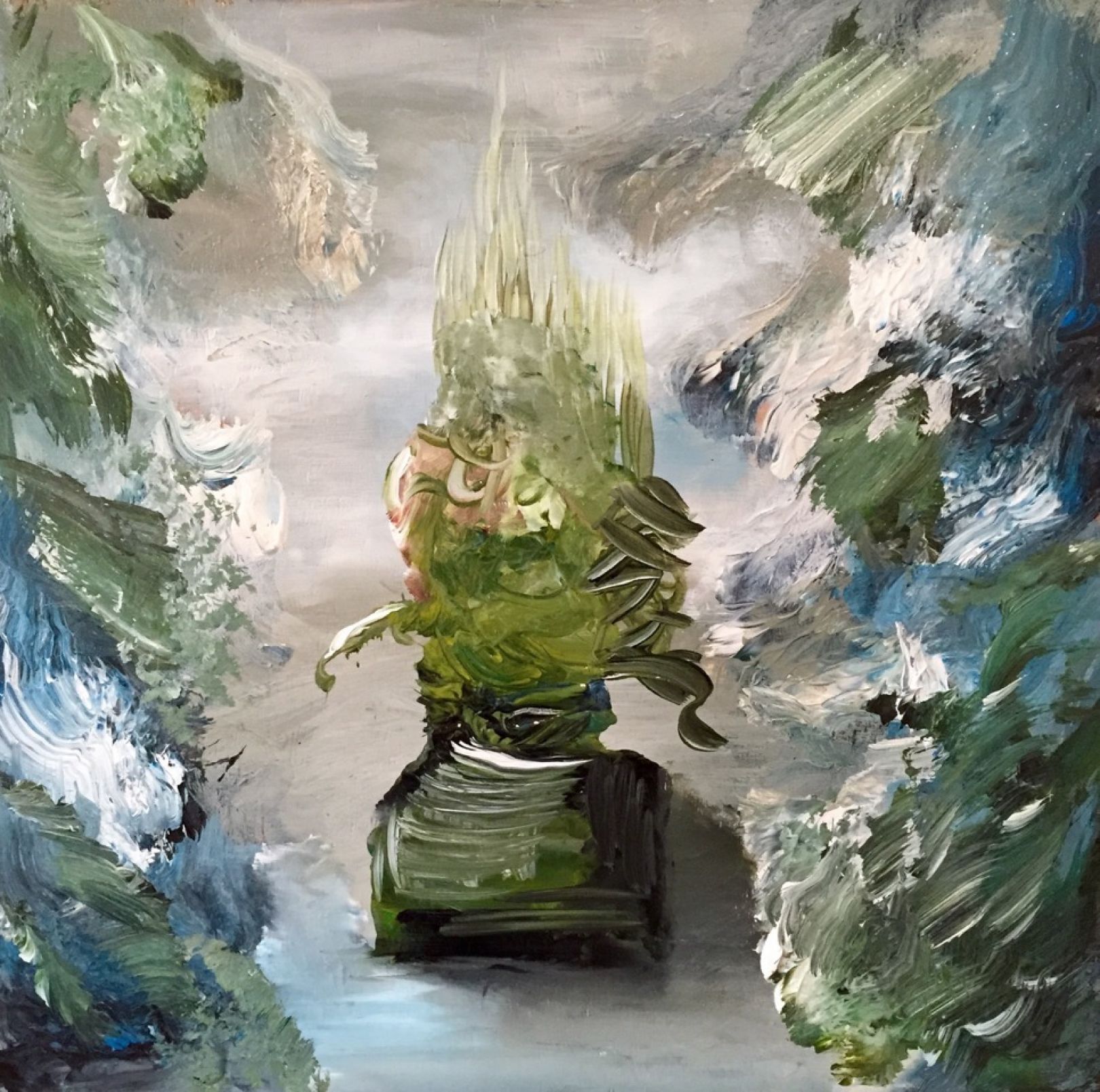 Ian Rayer-Smith's romantic abstract paintings that fuse the figurative ...