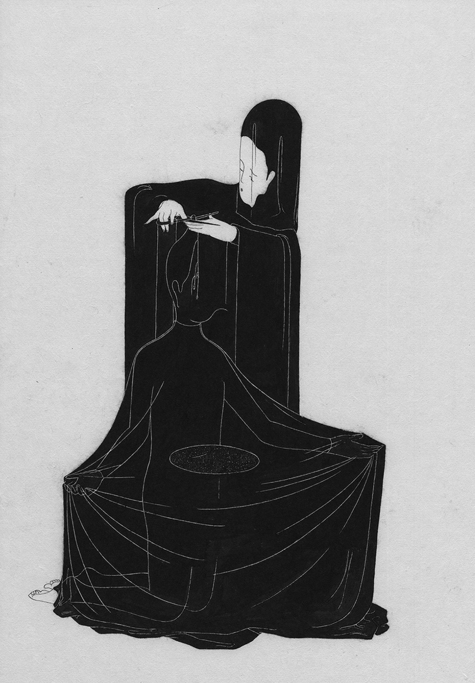 Moonassi: Melancholy illustrations react to the musings of everyday ...