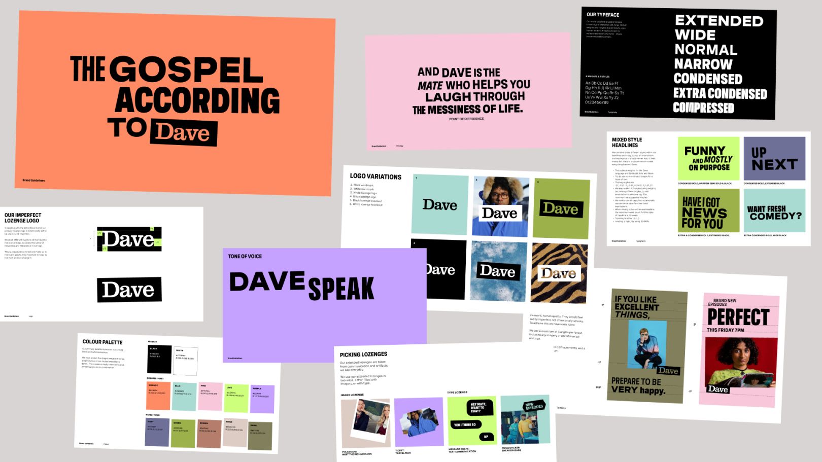 How studio Output subverted the rules of branding in Dave's new visual ...