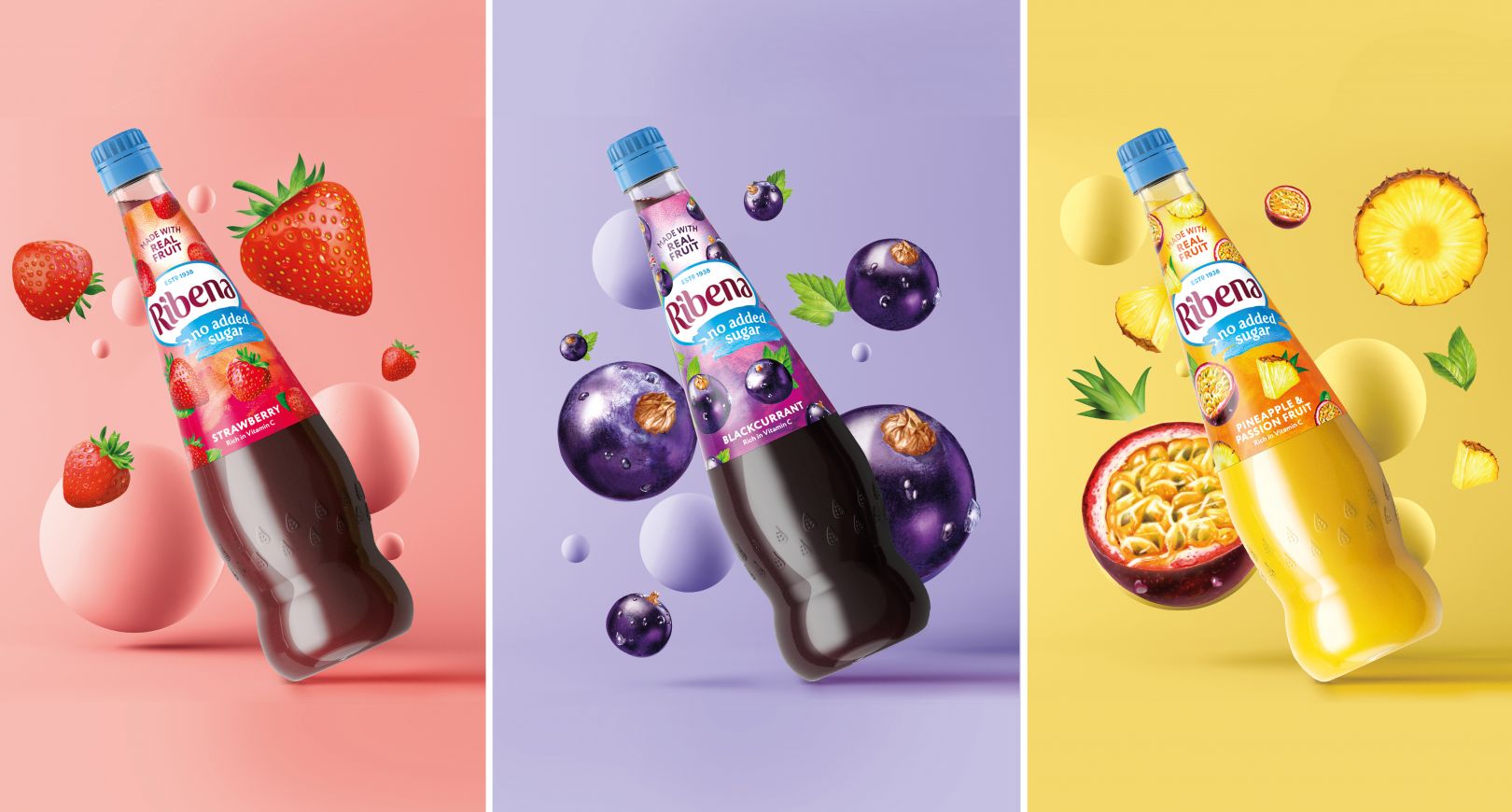 Seymourpowell creates new designs for iconic squash brand Ribena ...