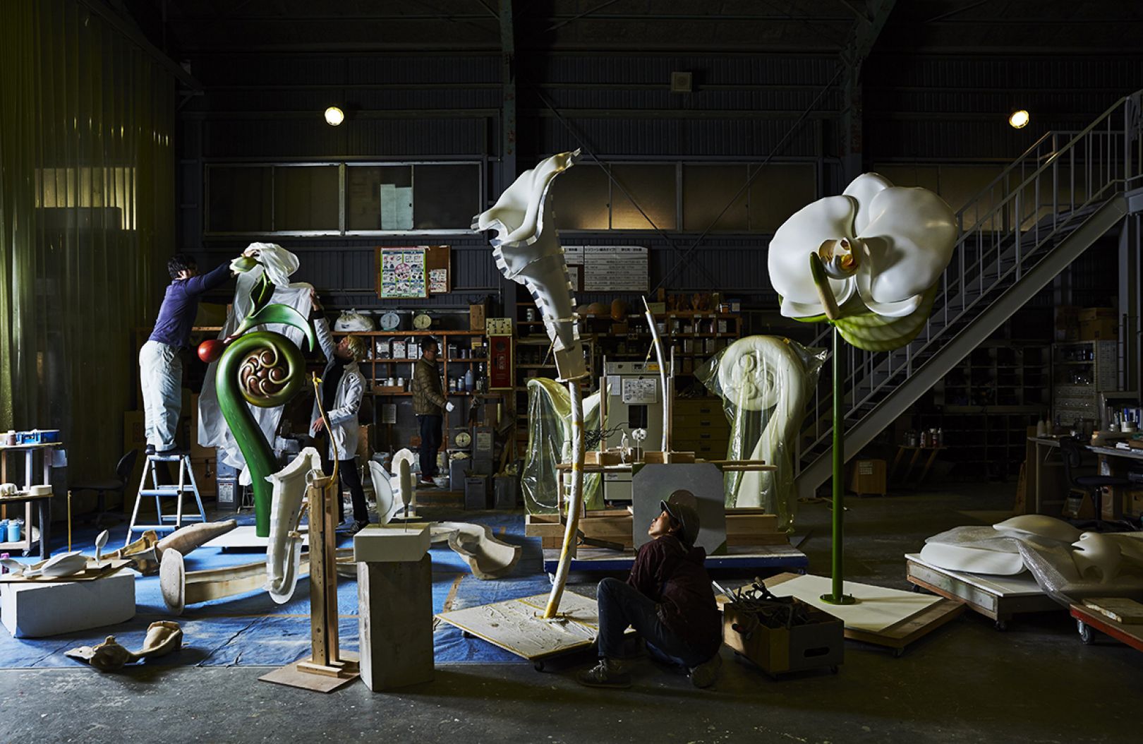 Rockstar turned artist Azuma Makoto and his giant botanical hybrid ...