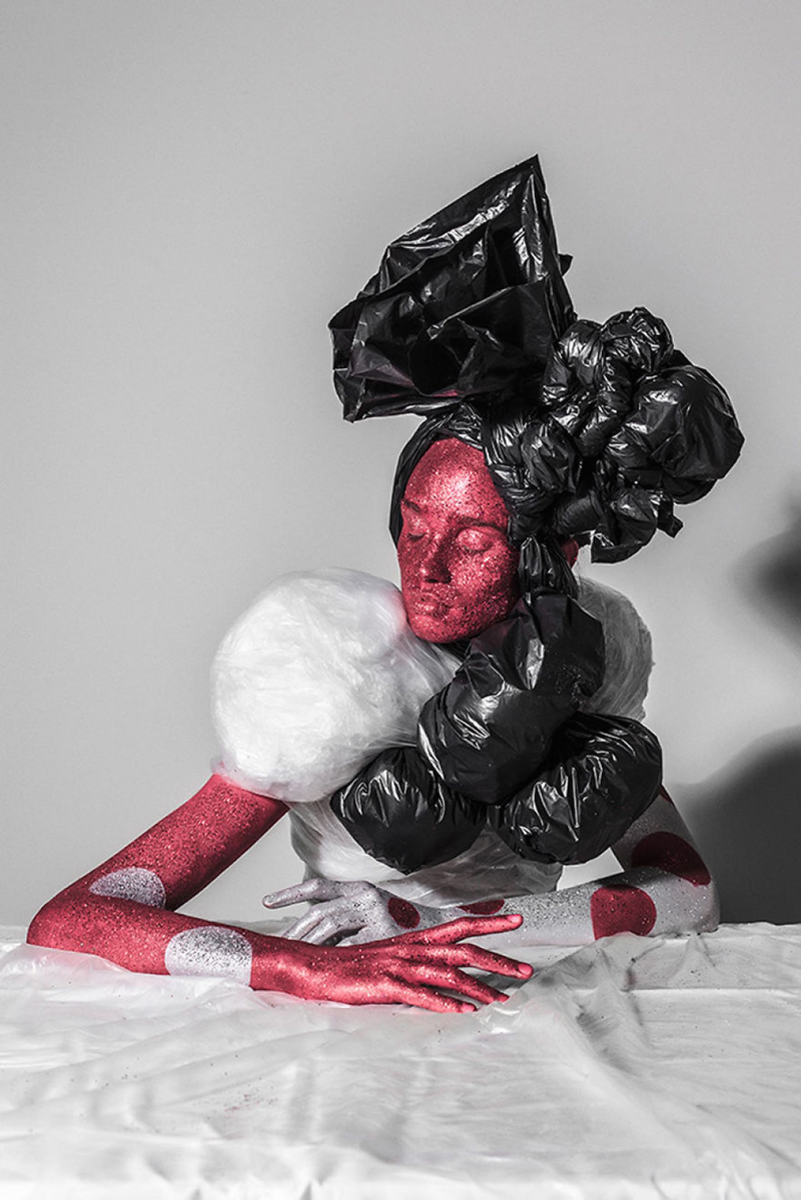 Outlandish outfits made from rubbish are inspired by dreams and ...