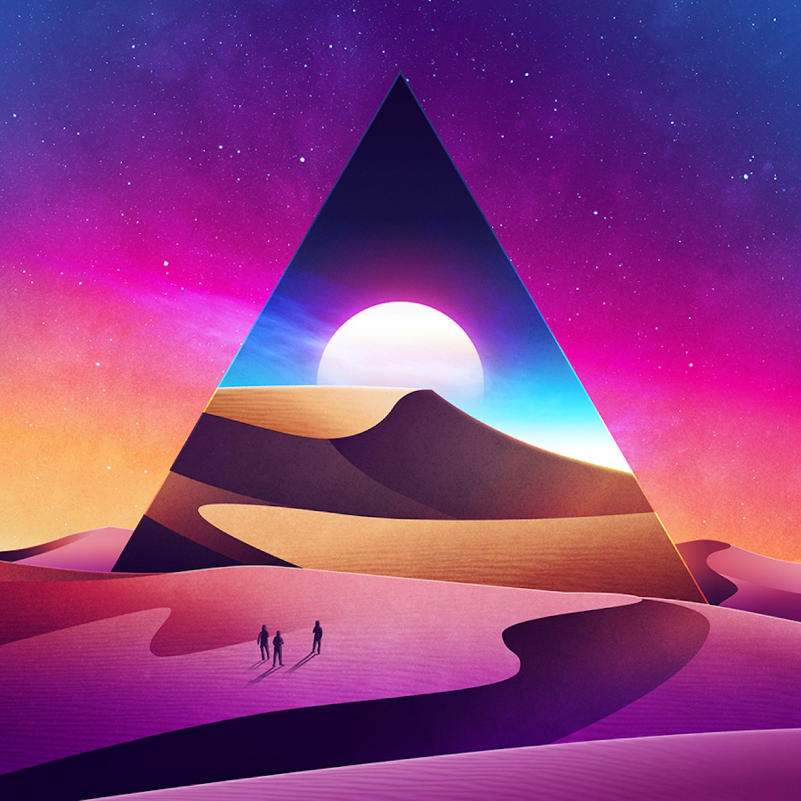 NeoWave: Abstract landscapes and giant monuments inspired by science ...