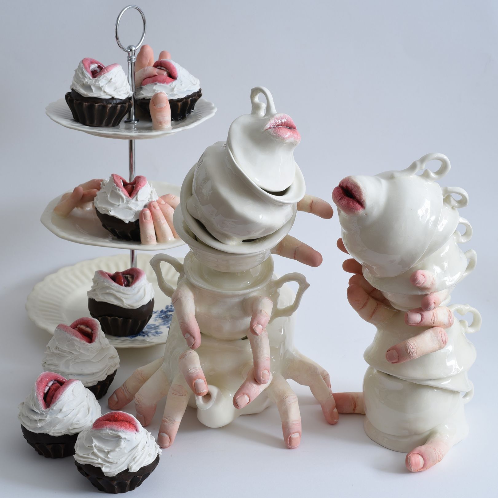 Ronit Baranga's disturbing life-like sculptures take a twisted look at ...