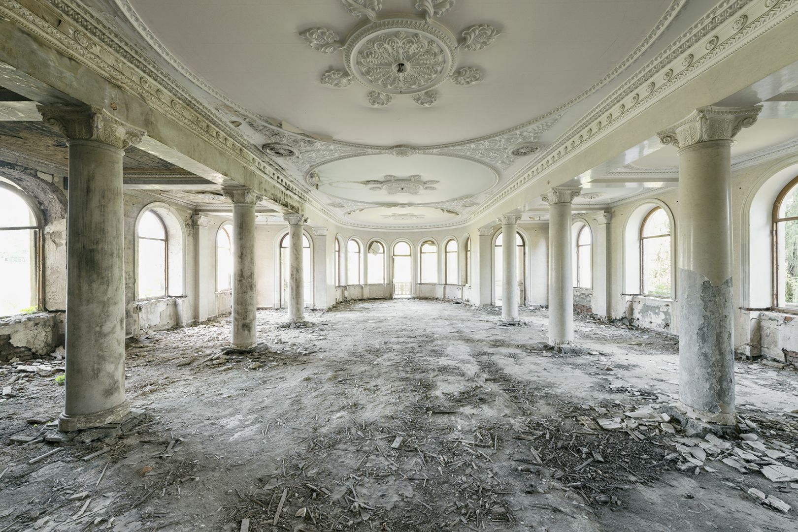 A glimpse inside abandoned luxury spa resorts built under the Soviet ...